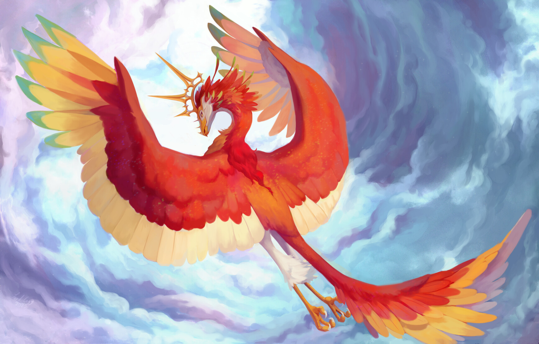 ArtStation - Pheonix dragon