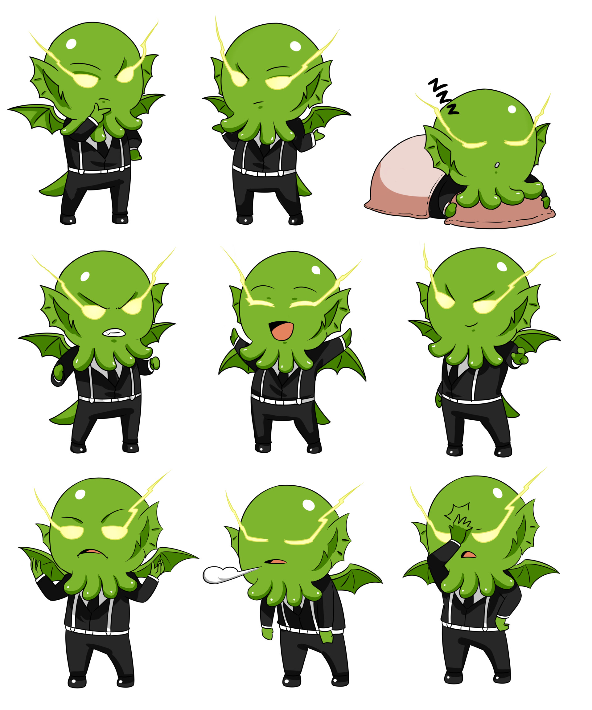 ArtStation - Emoticon Alien