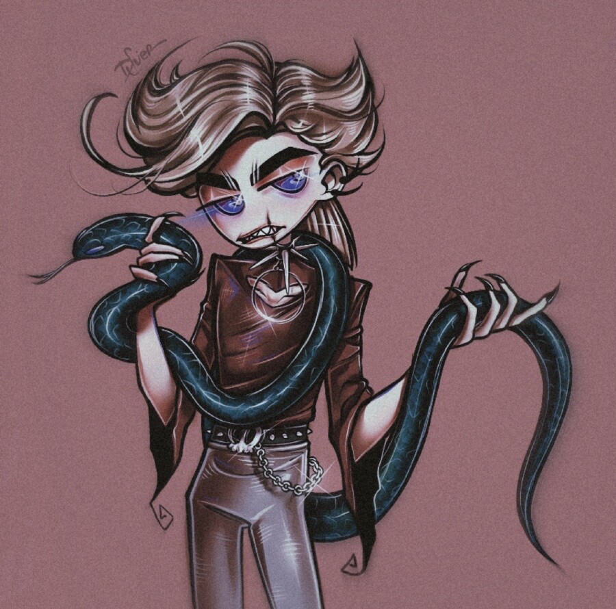 ArtStation - Lil snake friend