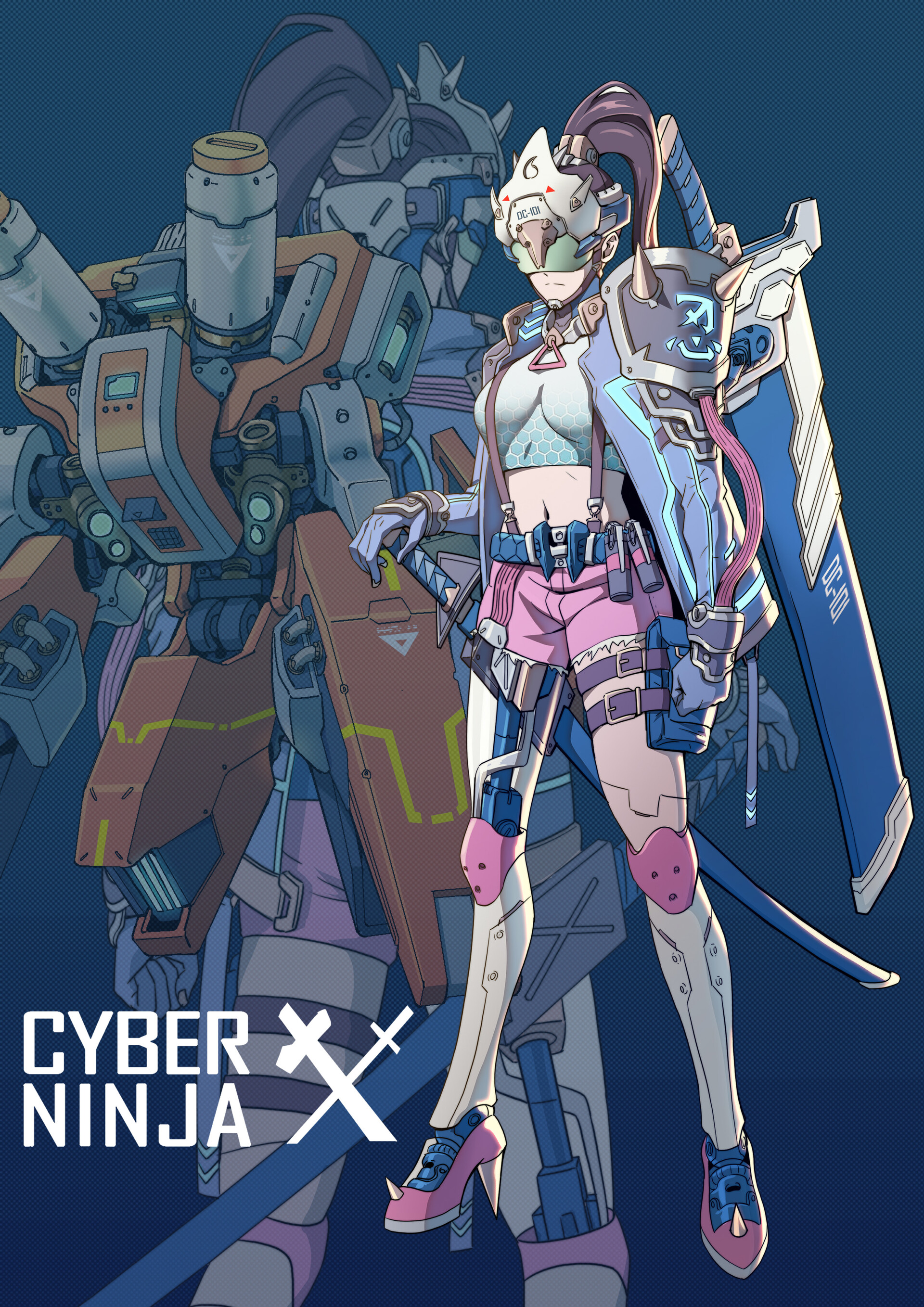 ArtStation - Cyber ninja