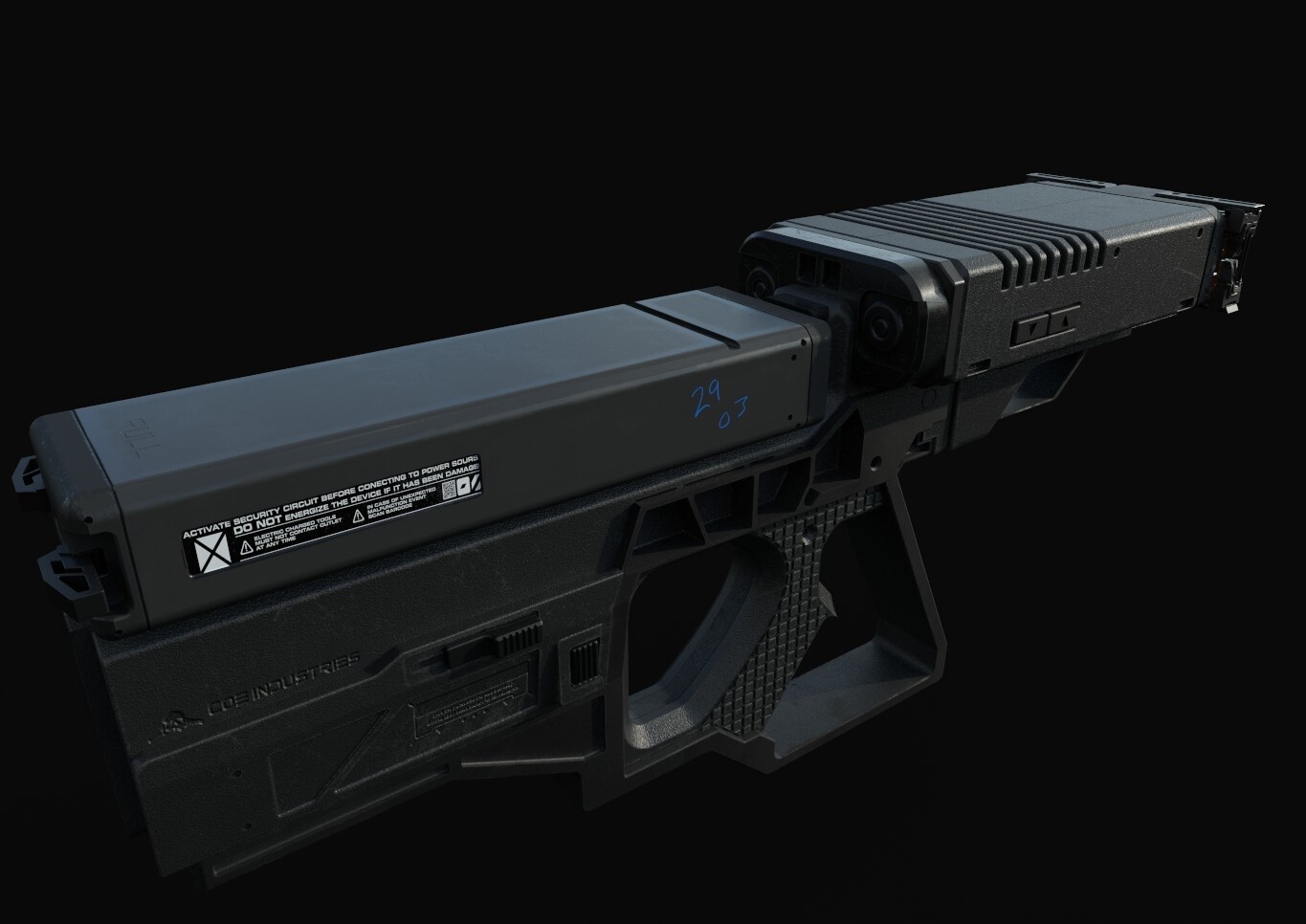 ArtStation - Lightweight Plasma Charger