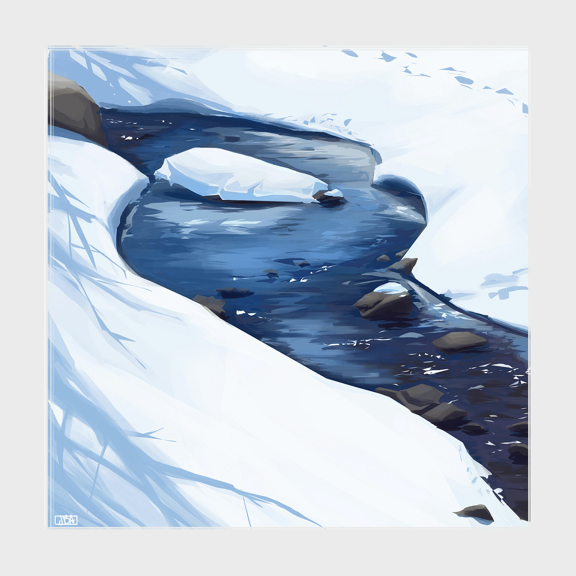ArtStation - Snow Studies