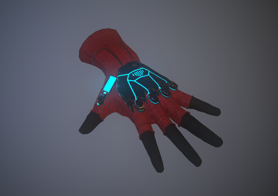 ArtStation - Sci-Fi Glove Mid Poly