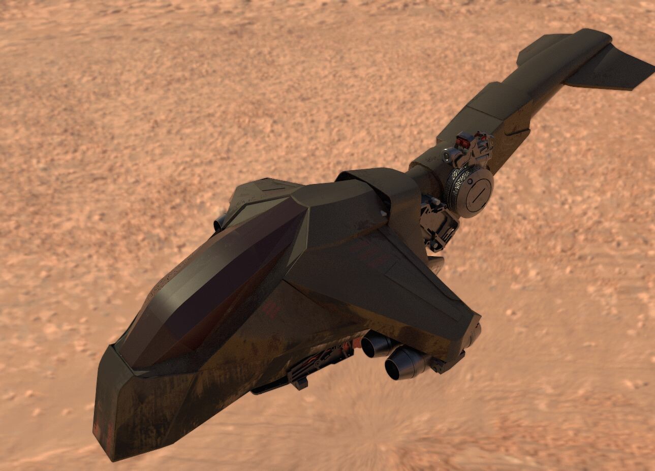 ArtStation - Thopter (Dune Universe)