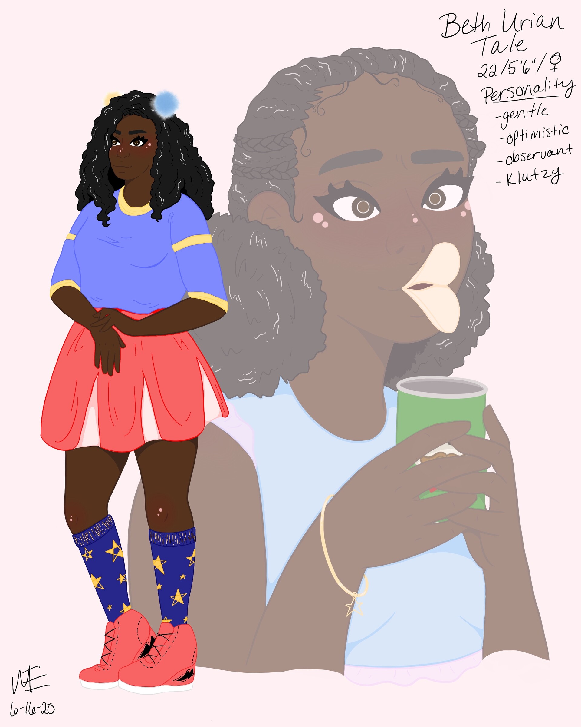 ArtStation - Beth Urian Tale ( OC )