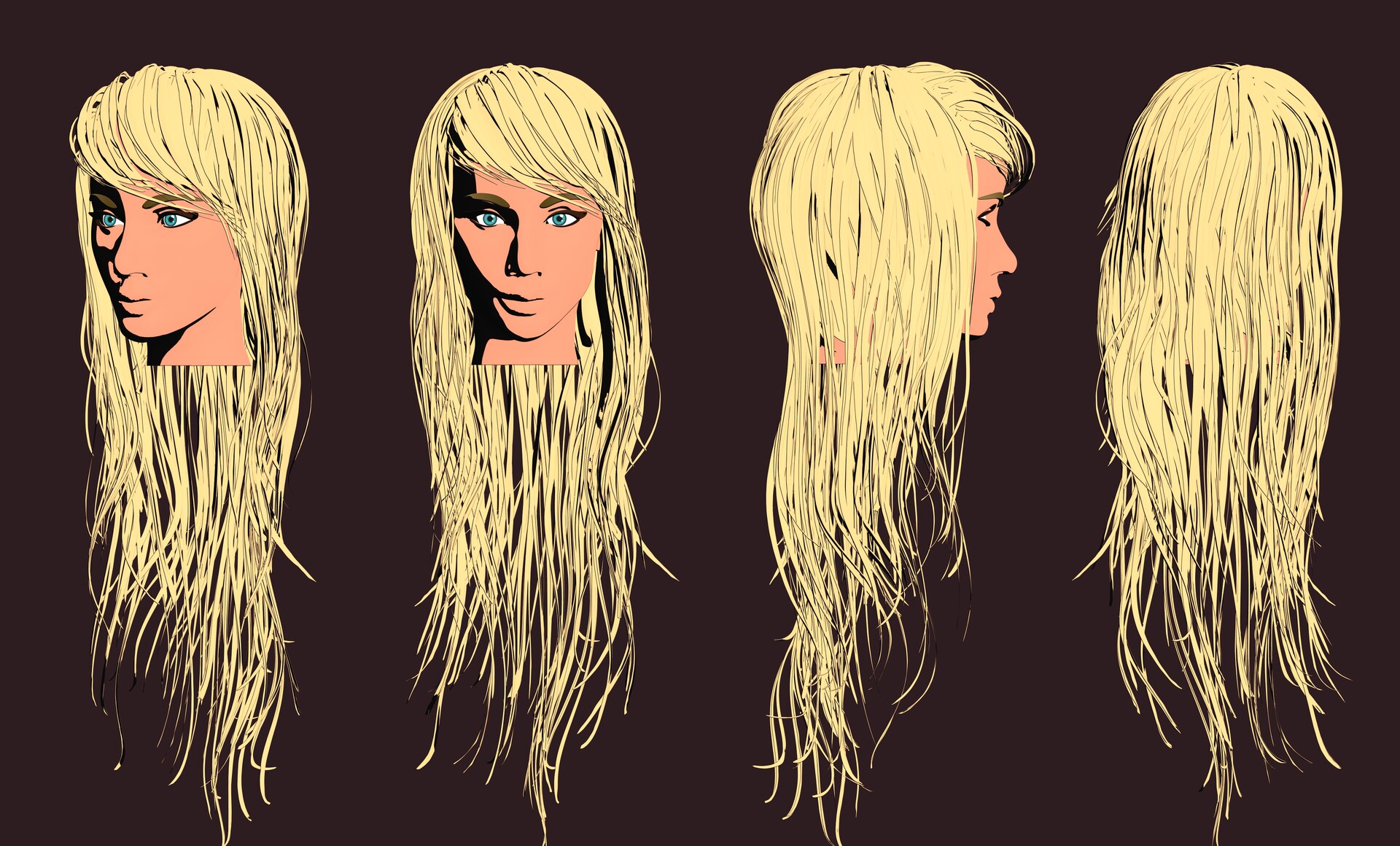 John Johnson - Stylized Hair Practice