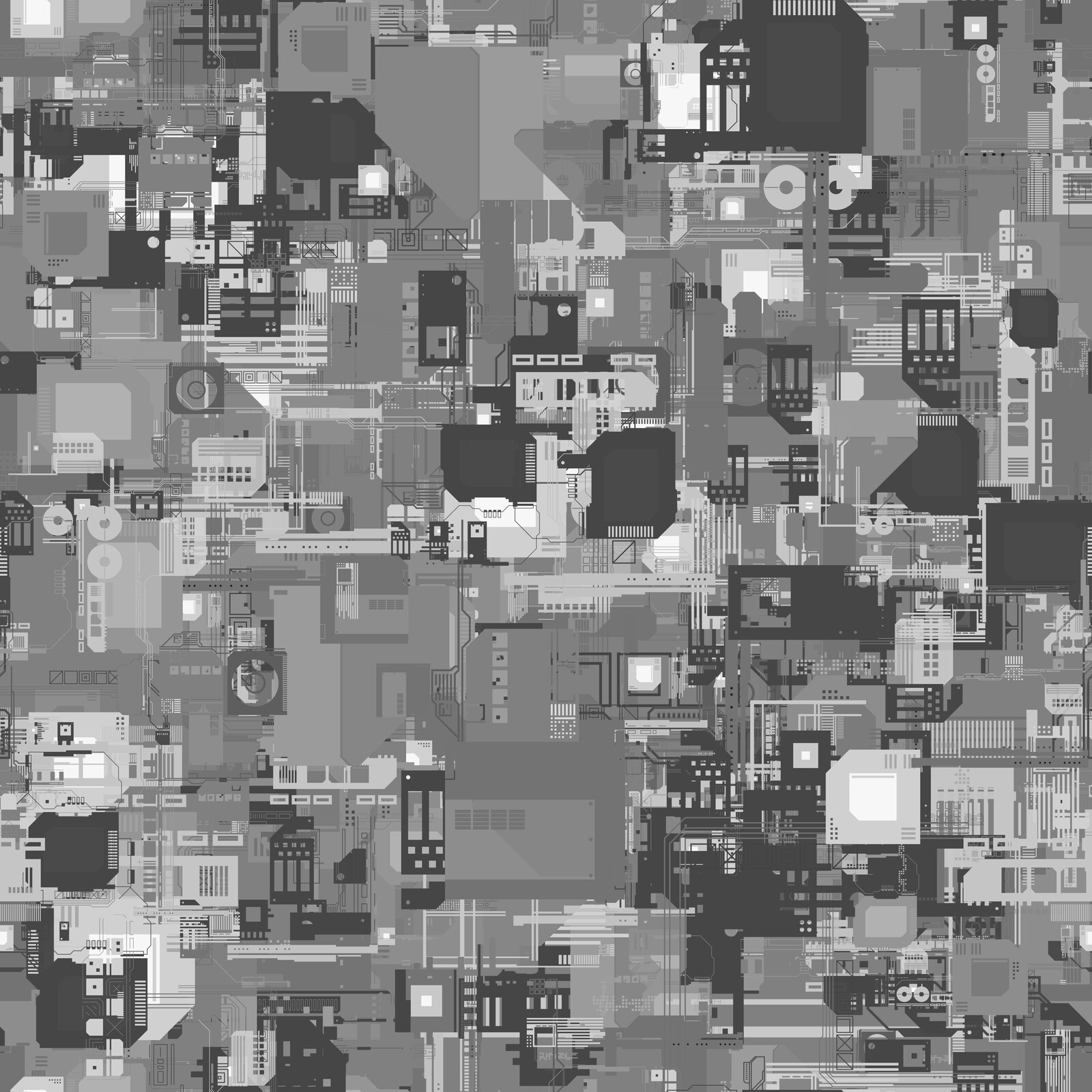 Debasish Bordoloi - Sci-Fi Circuit Board