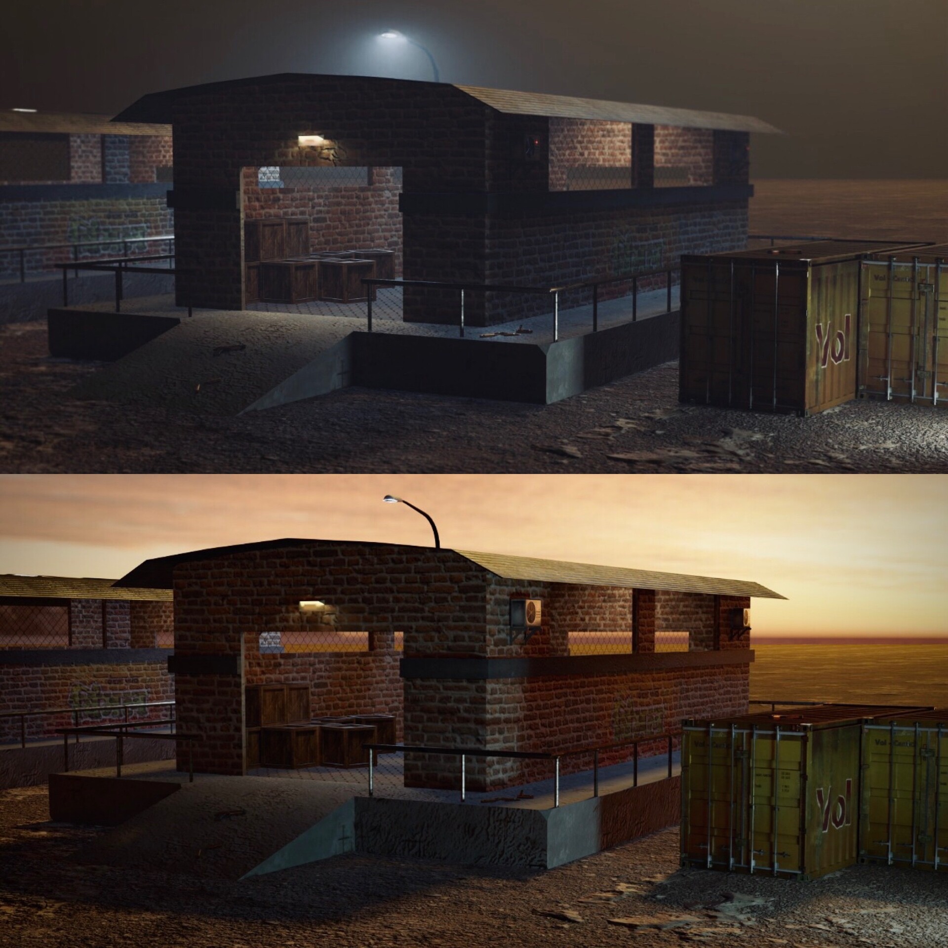 ArtStation - Low poly gaming scene