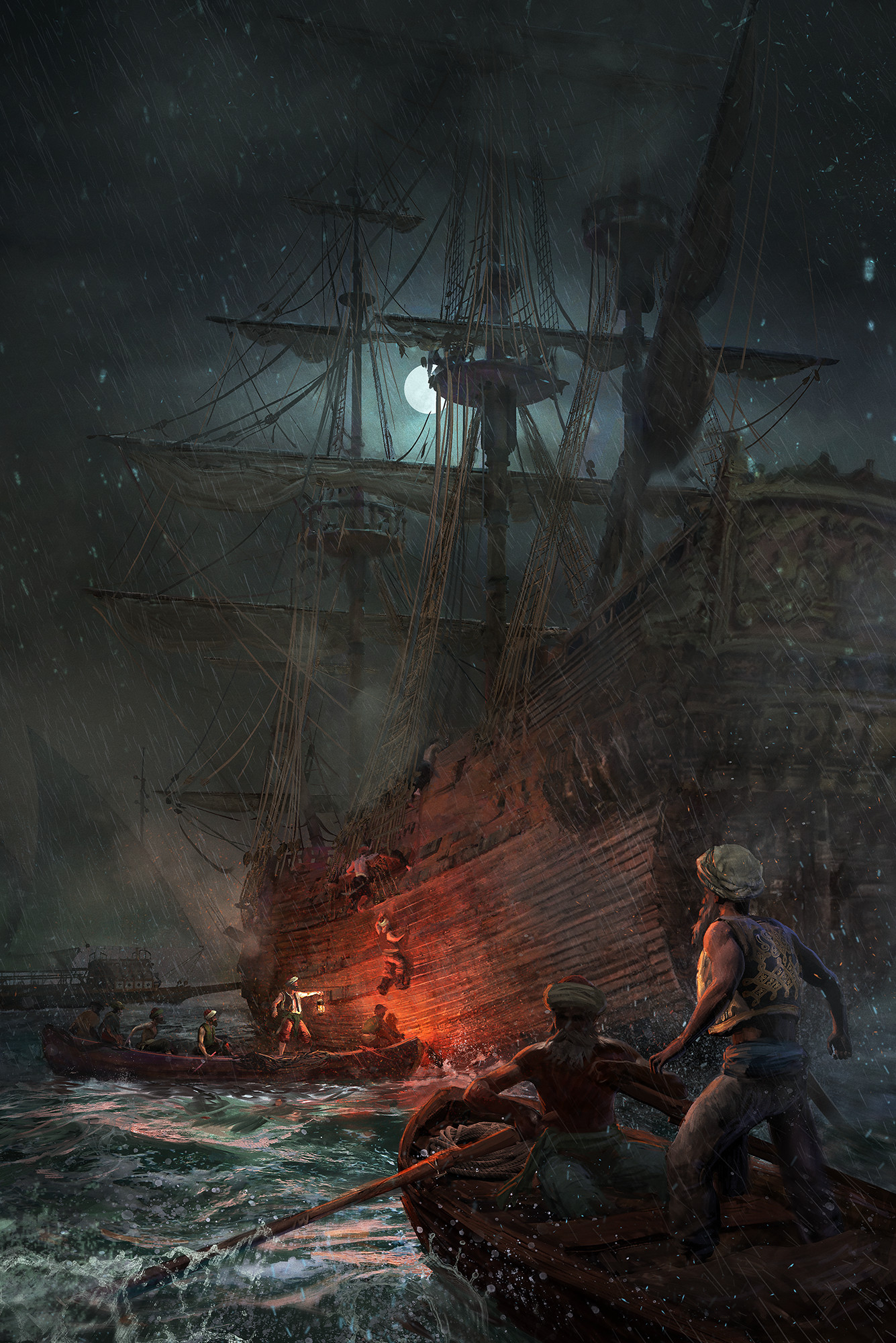 The Flying Dutchman RPG Map by Limithron : ImaginaryPirates