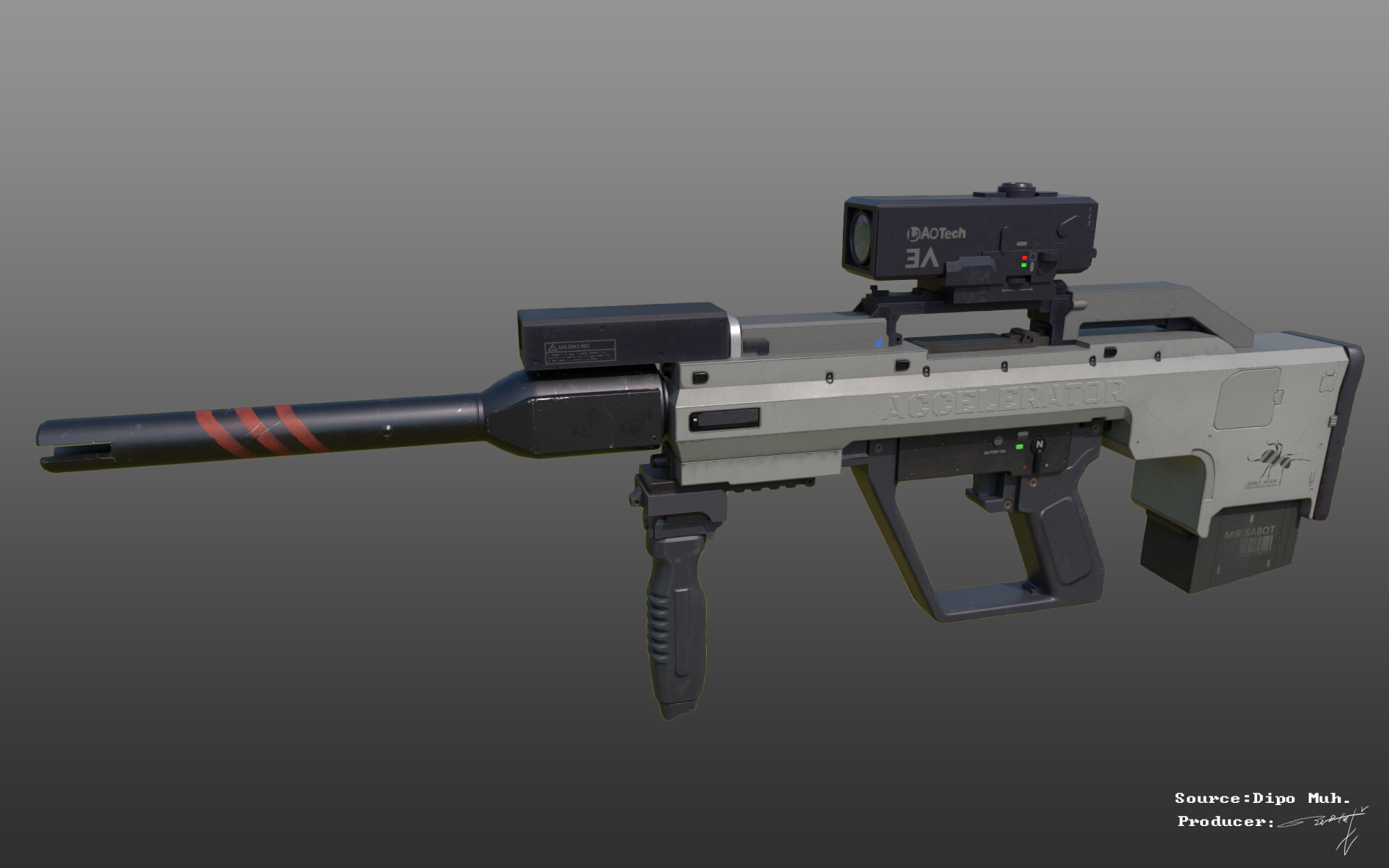 ArtStation - 3D Model ：dipo-muh-guns-16