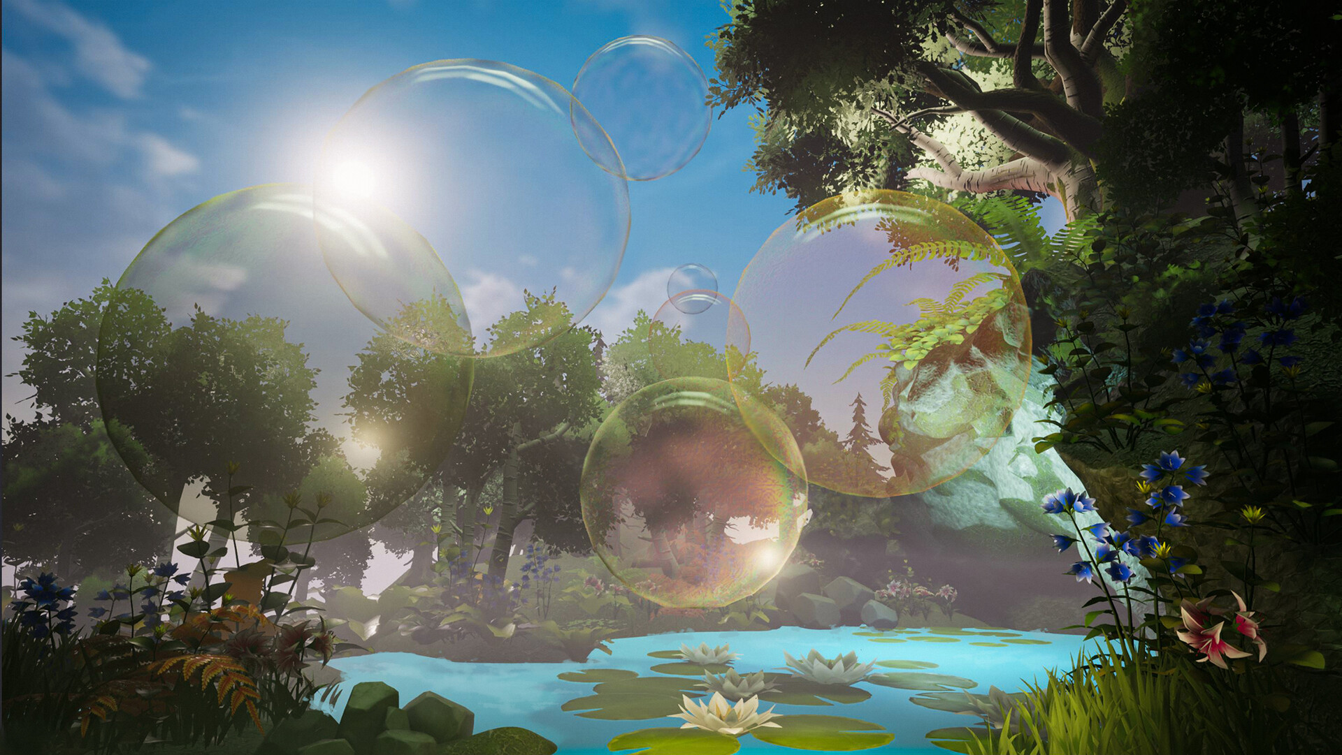 ArtStation - Summer Bubbles