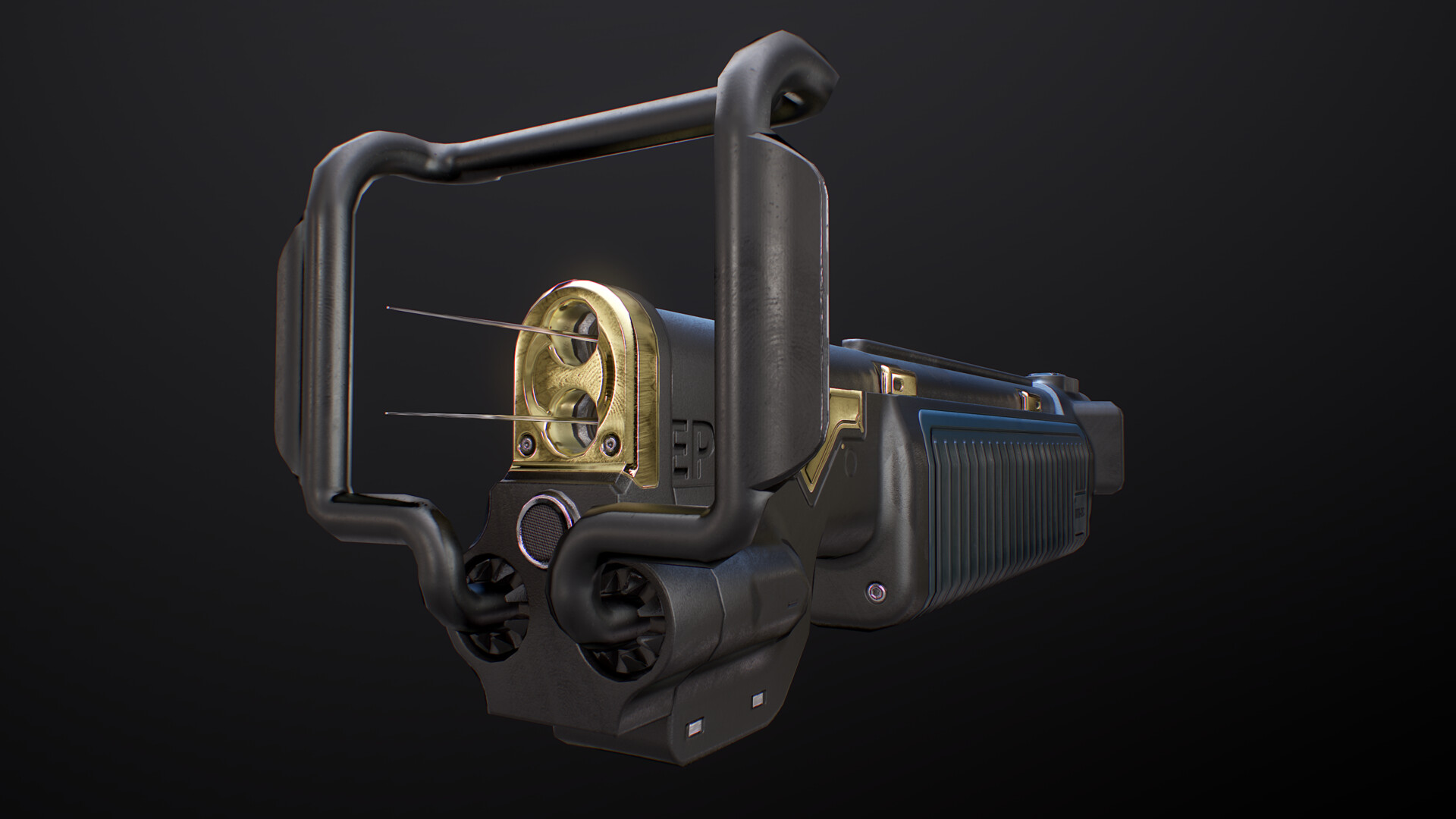 Maksym Skrypka - sci-fi medical injector - game ready