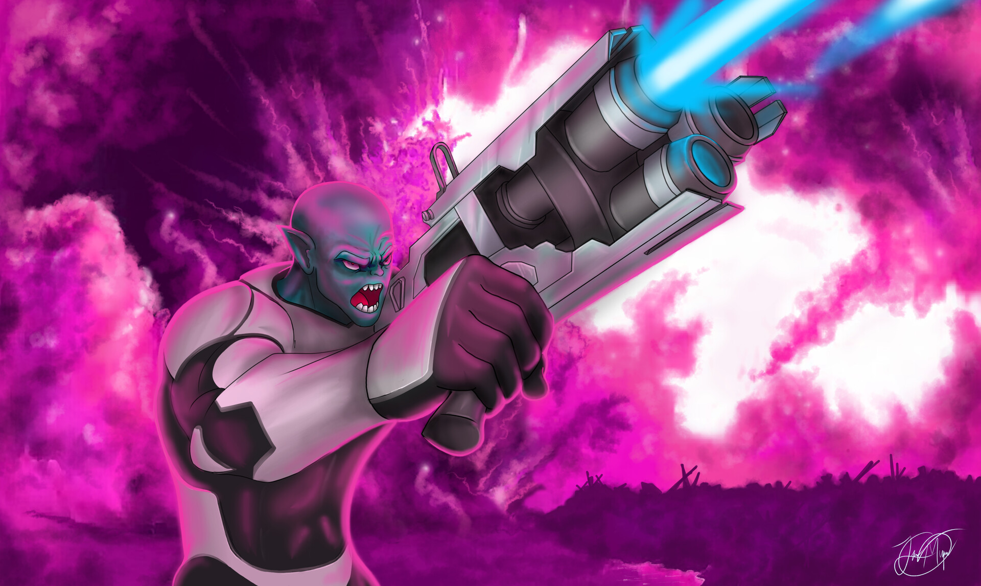 ArtStation - My First Splash-Art