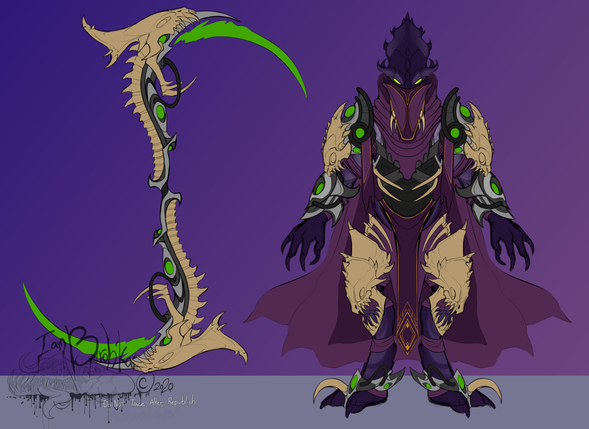 ArtStation - -Crux, the Nerazim Hunter-