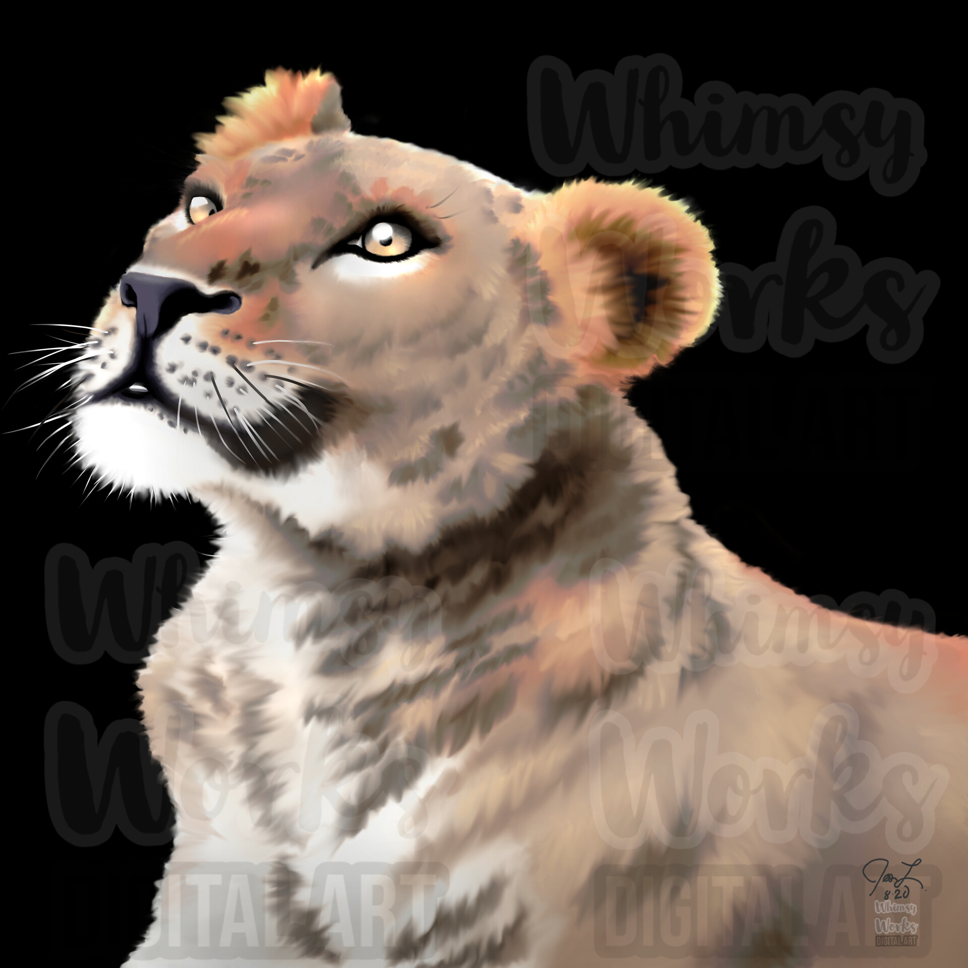 ArtStation - African Lioness