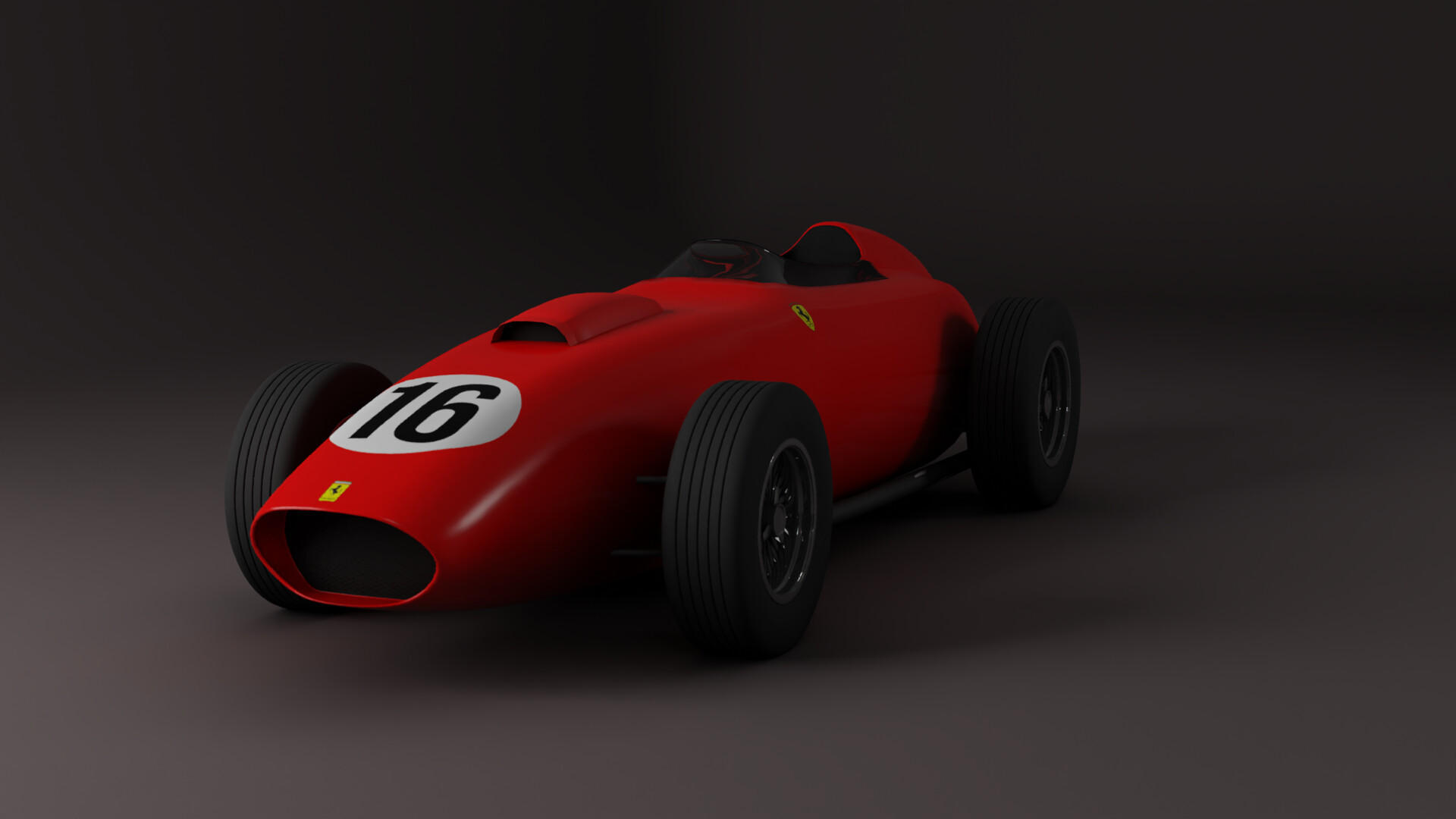 ArtStation - 1959 Ferrari 256 F1