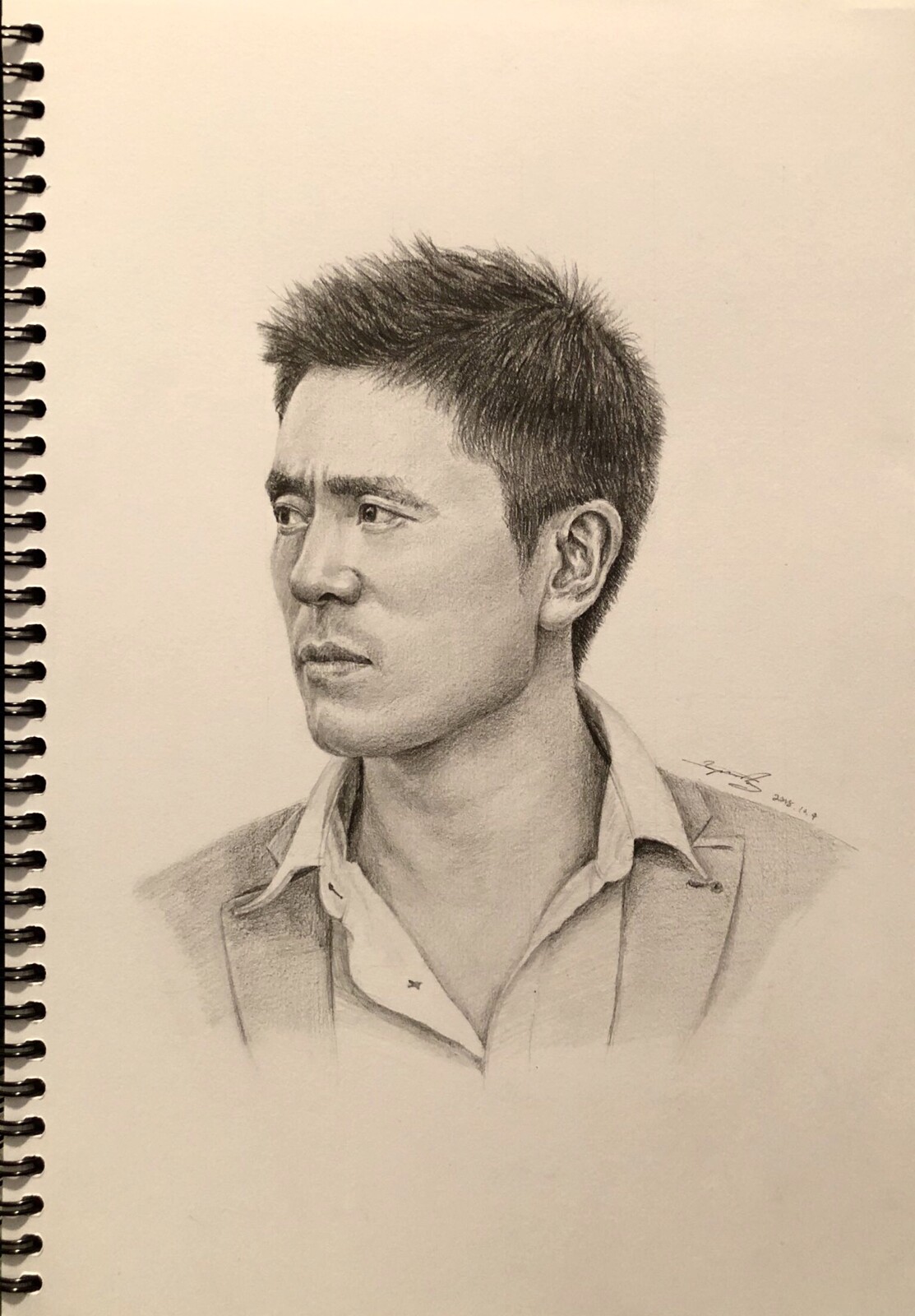 Jiapeng (Chris) Cheng - Sketch portrait