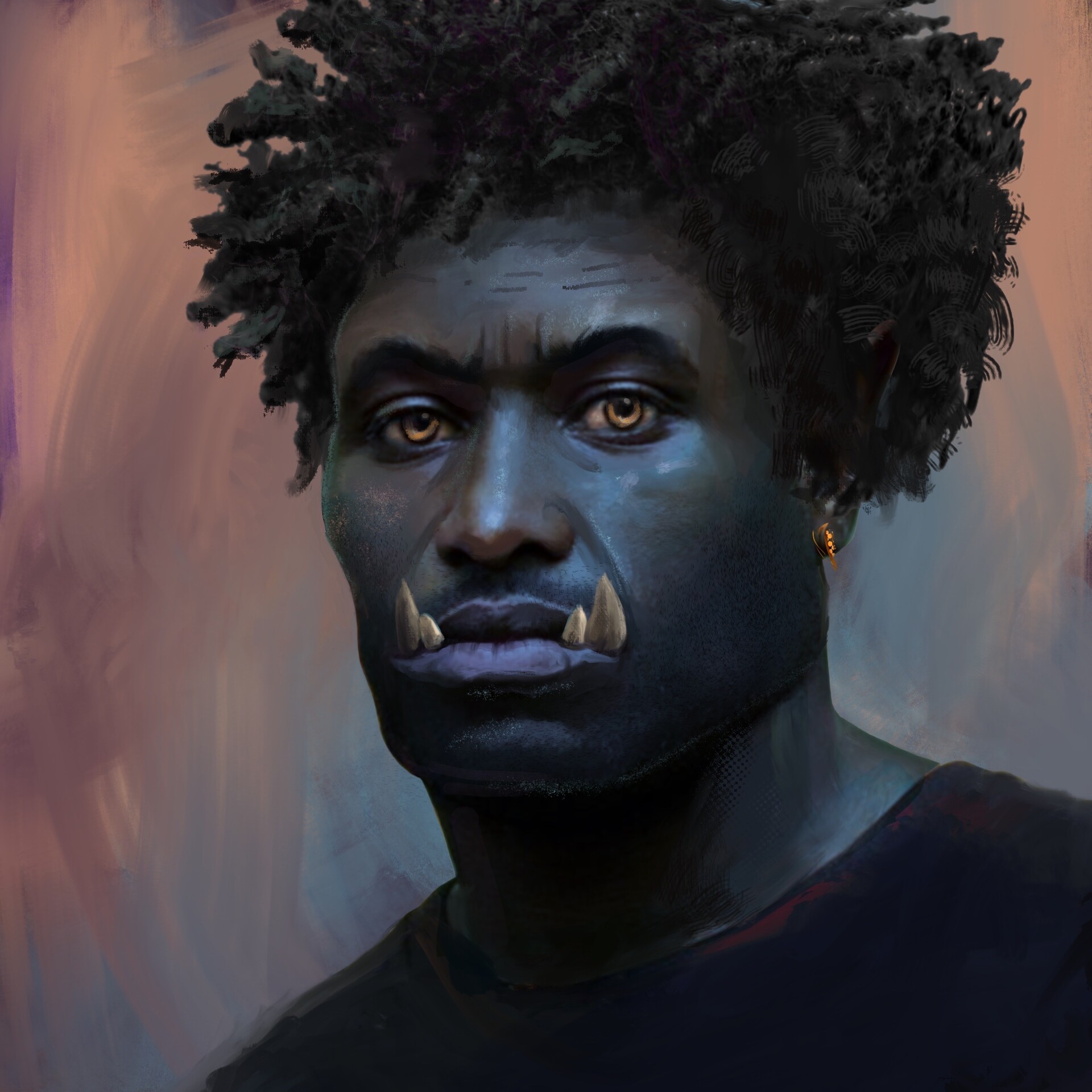 ArtStation - Orc portrait; convergence