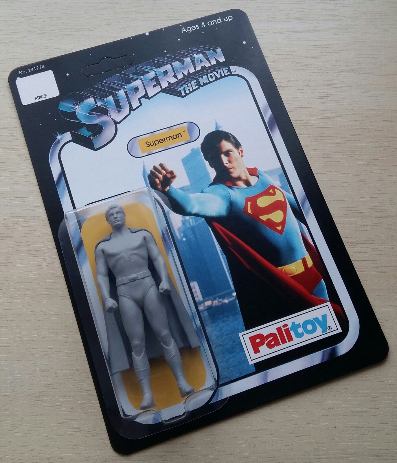 Christopher King - 3D printed SLA Resin Christopher Reeve as Superman ...