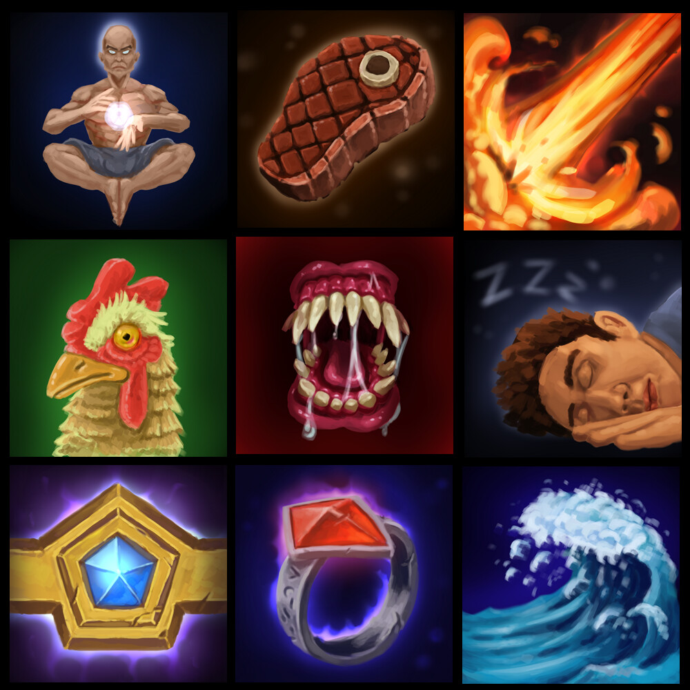 ArtStation - Icons 64 - 72