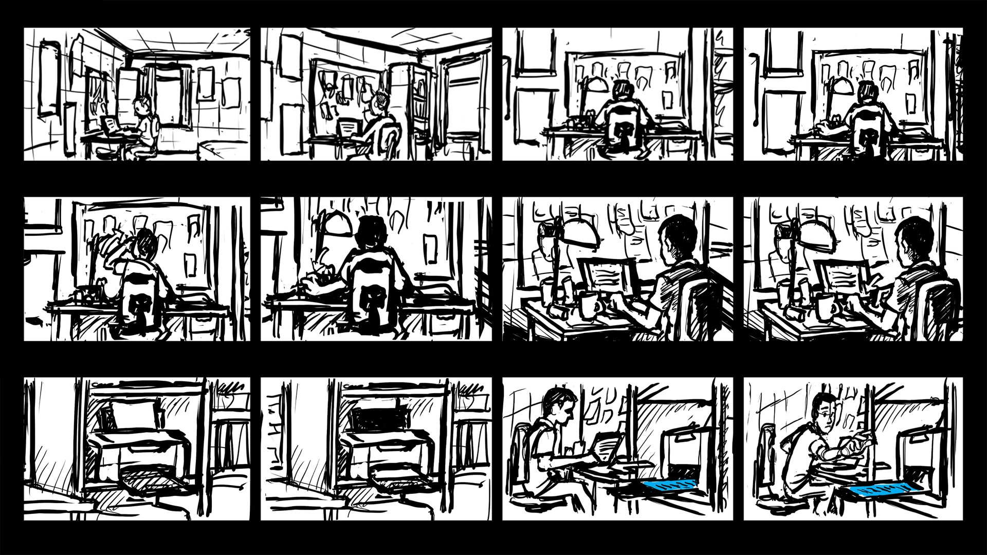 ArtStation - Resume storyboard