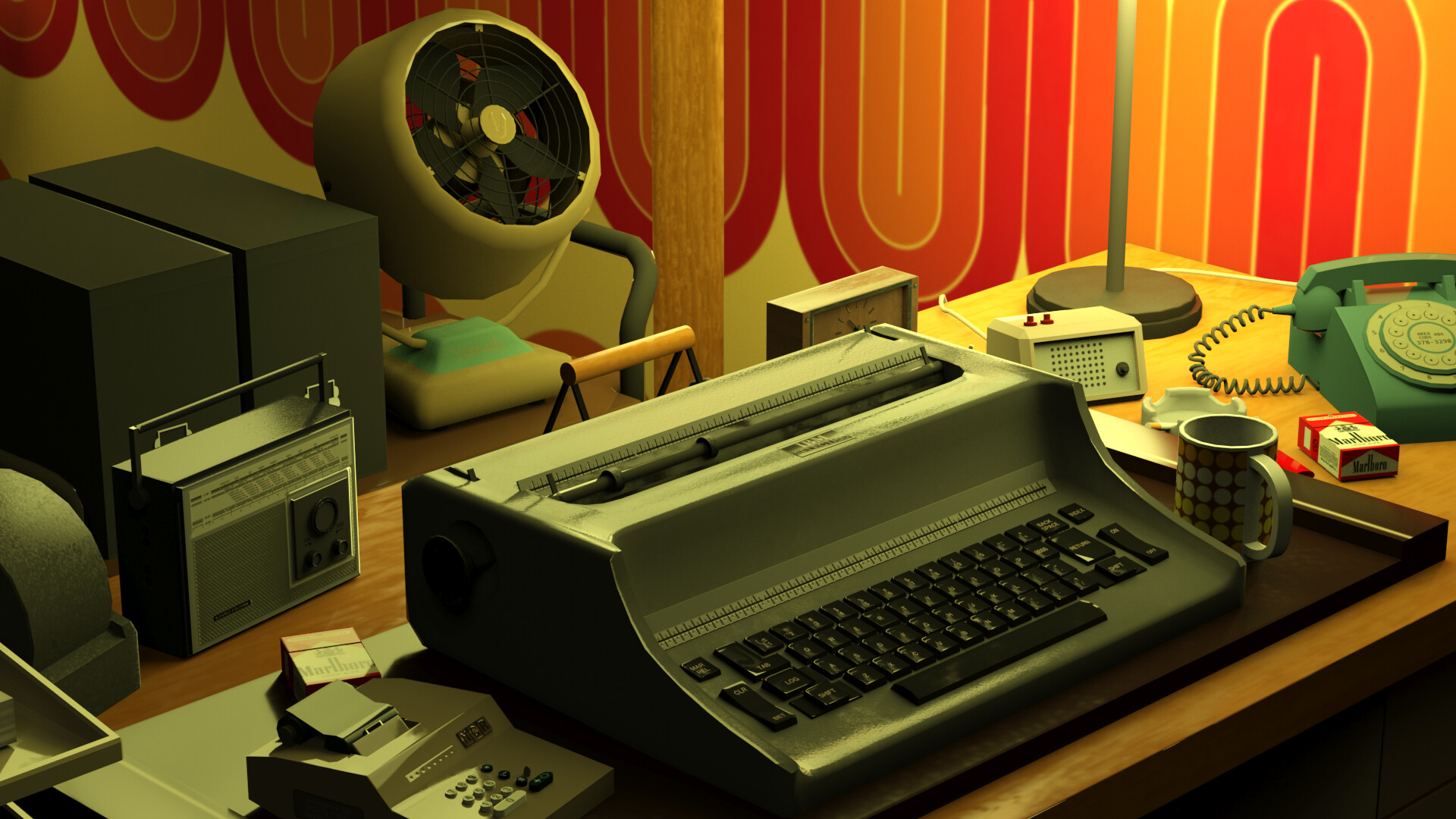 Christian Tarzia - 60s Office Environment