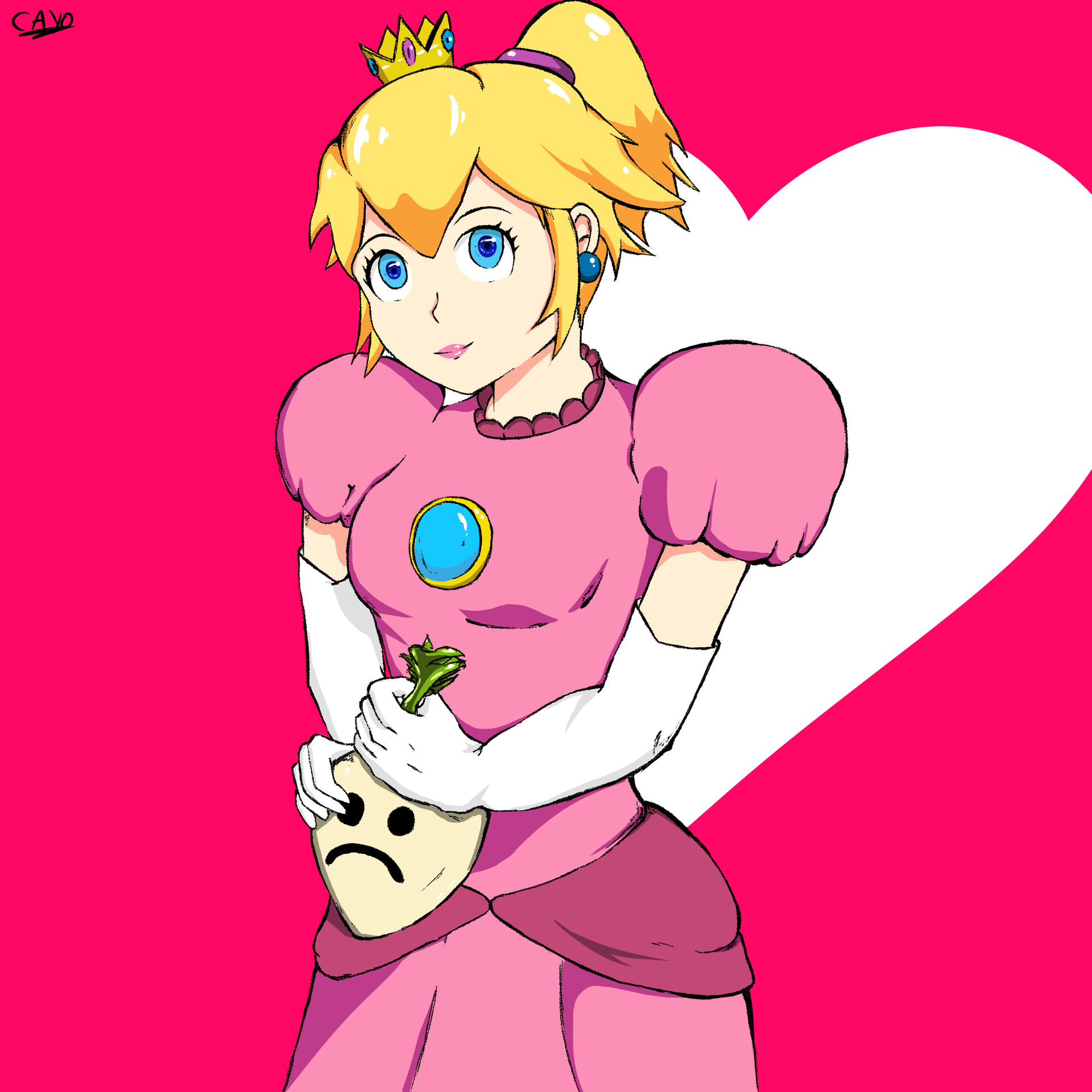 ArtStation - Princess Peach
