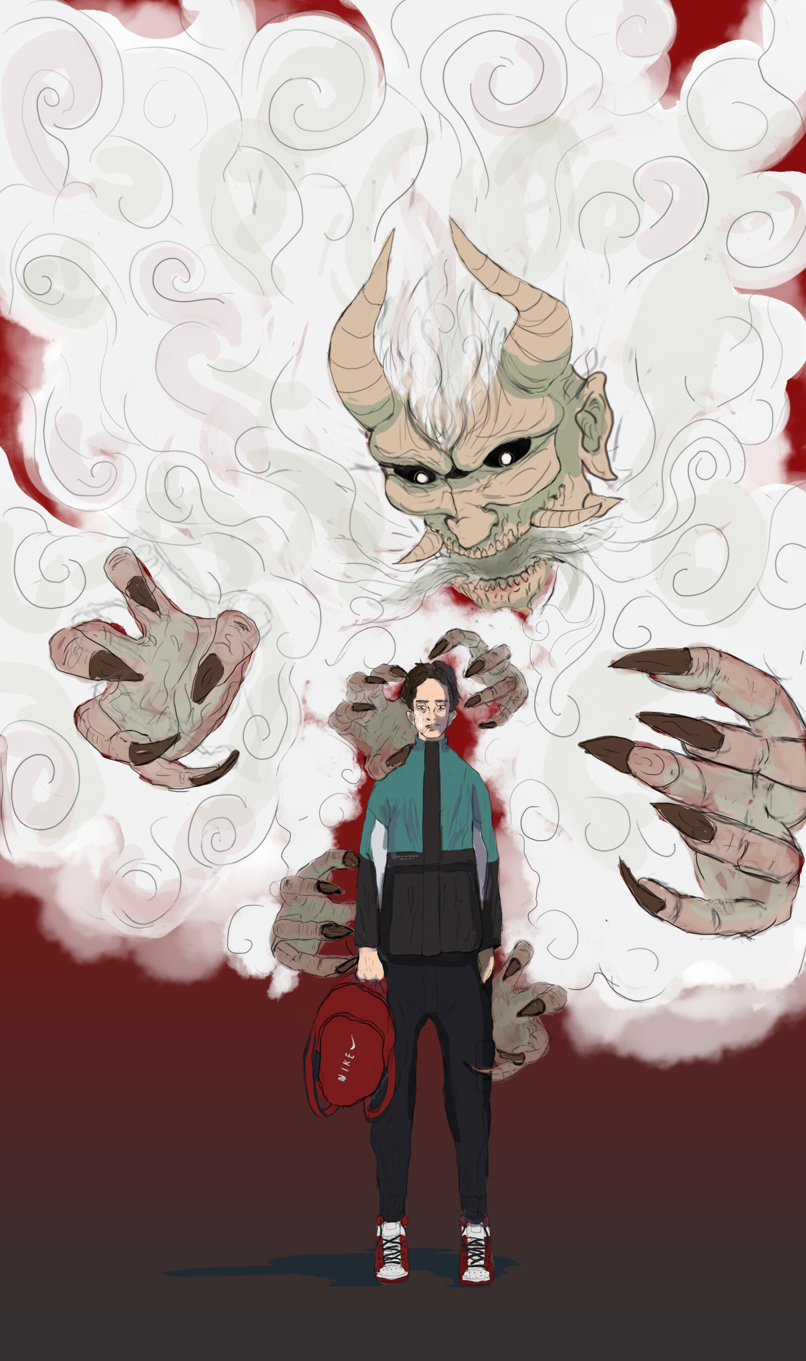 ArtStation - Demons are always with me