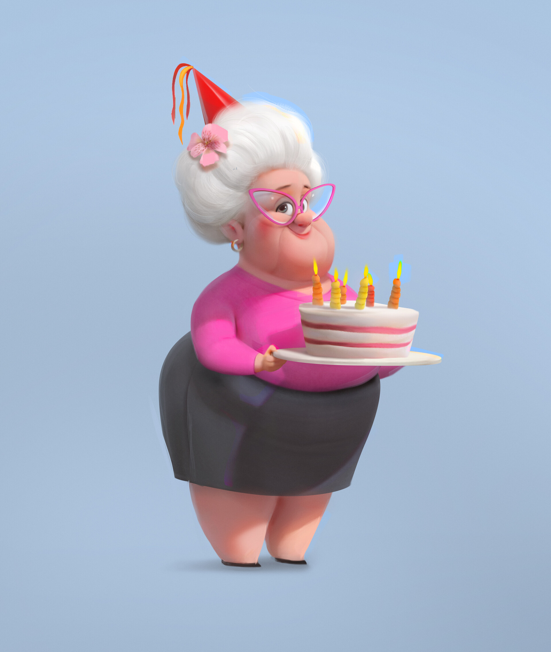 ArtStation - Another character for Kids vs Zombies