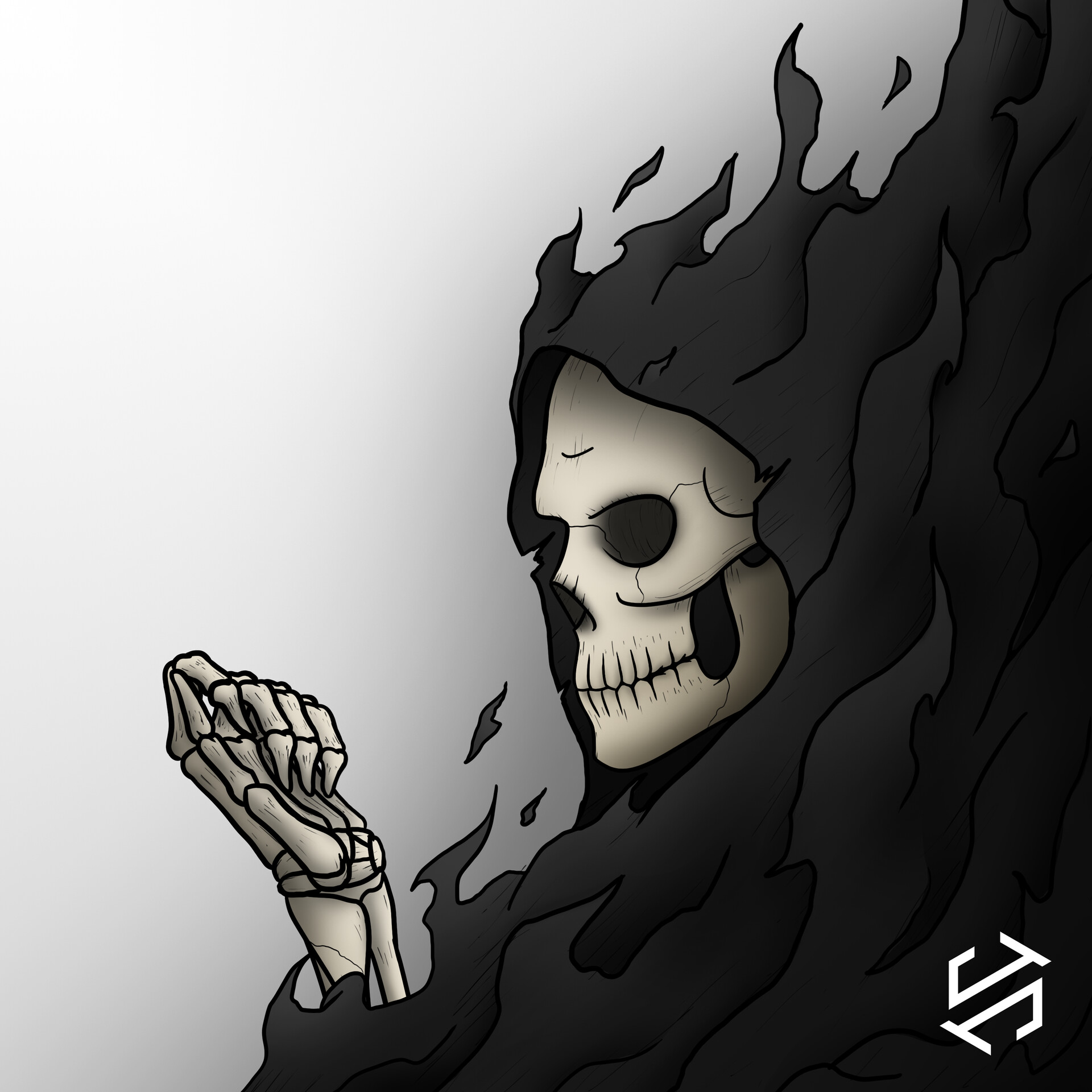 ArtStation - Death's Knocking