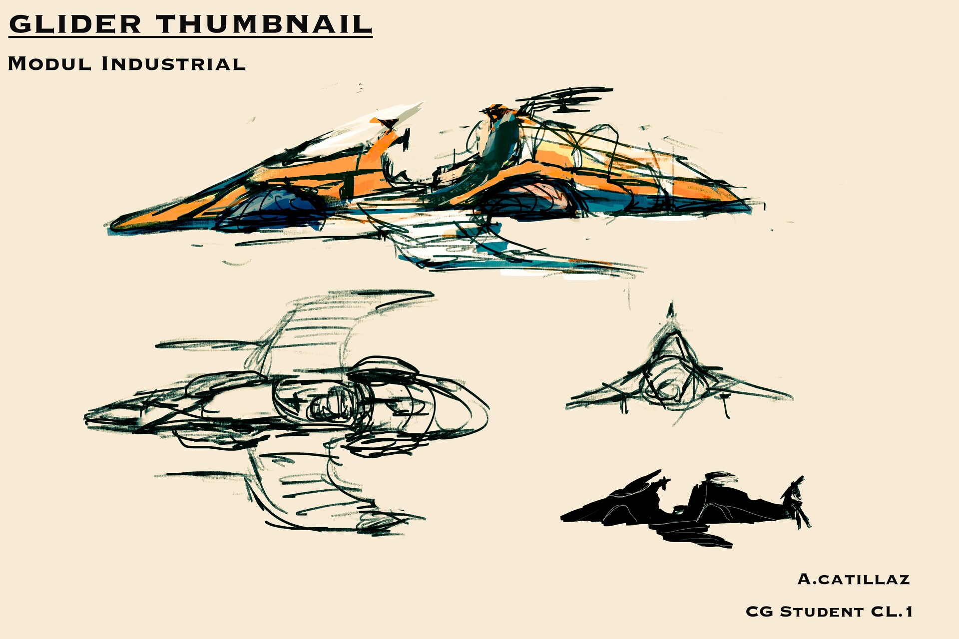 ArtStation - Glider Concept