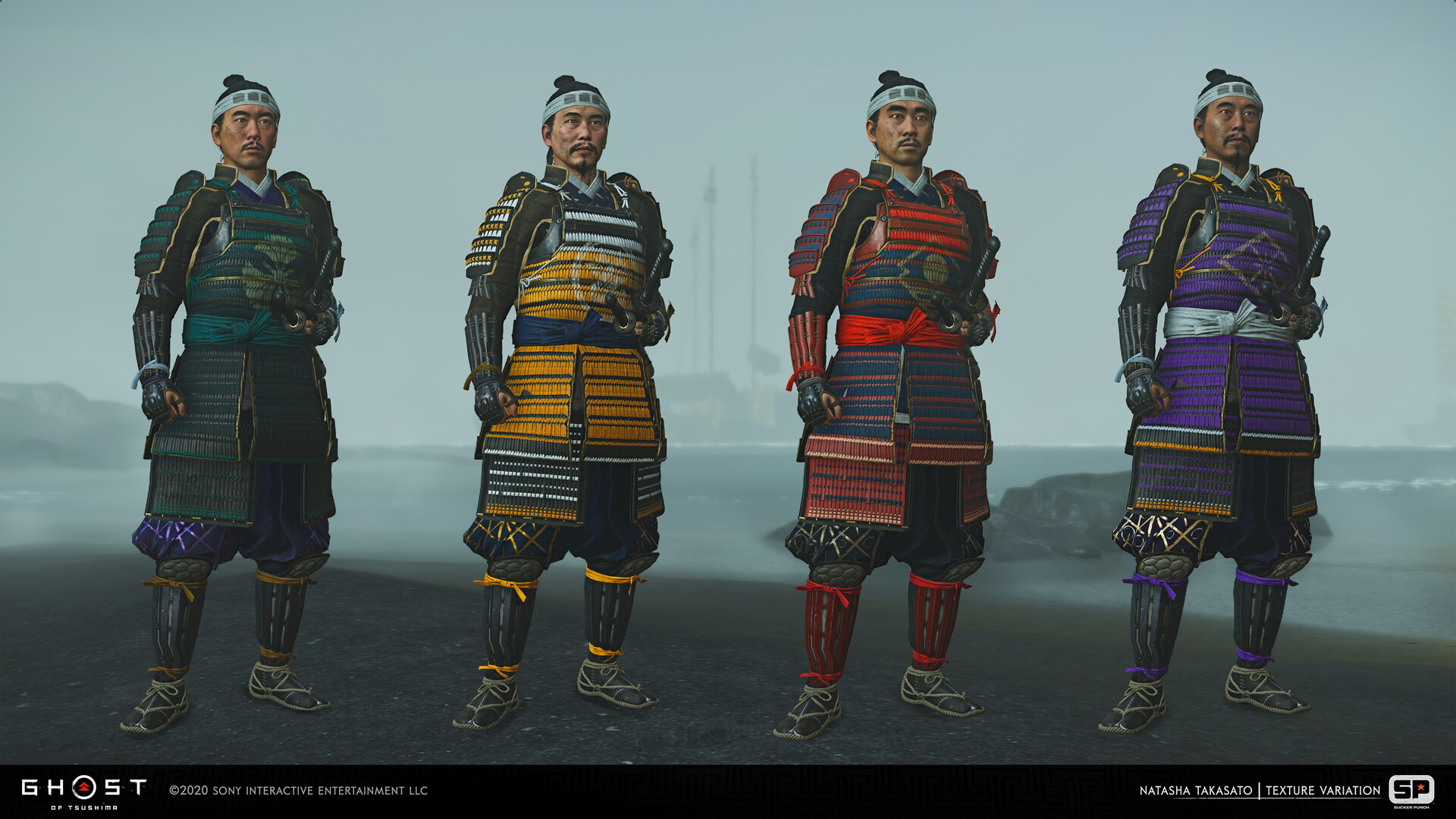 Natasha Takasato - GHOST OF TSUSHIMA - Elite Samurai Clan Textures