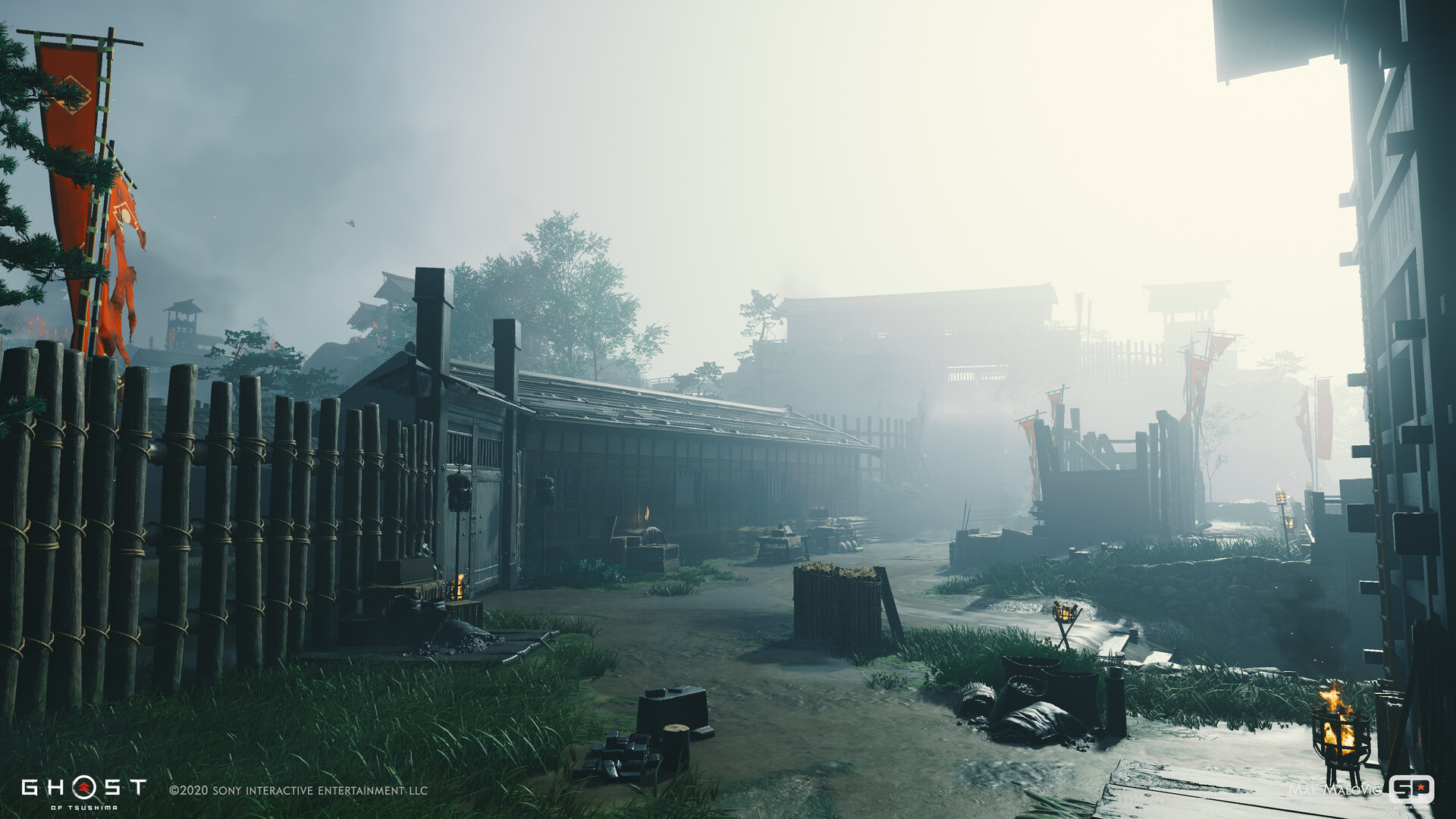 Mak Malovic - Ghost of Tsushima - Castle Kaneda