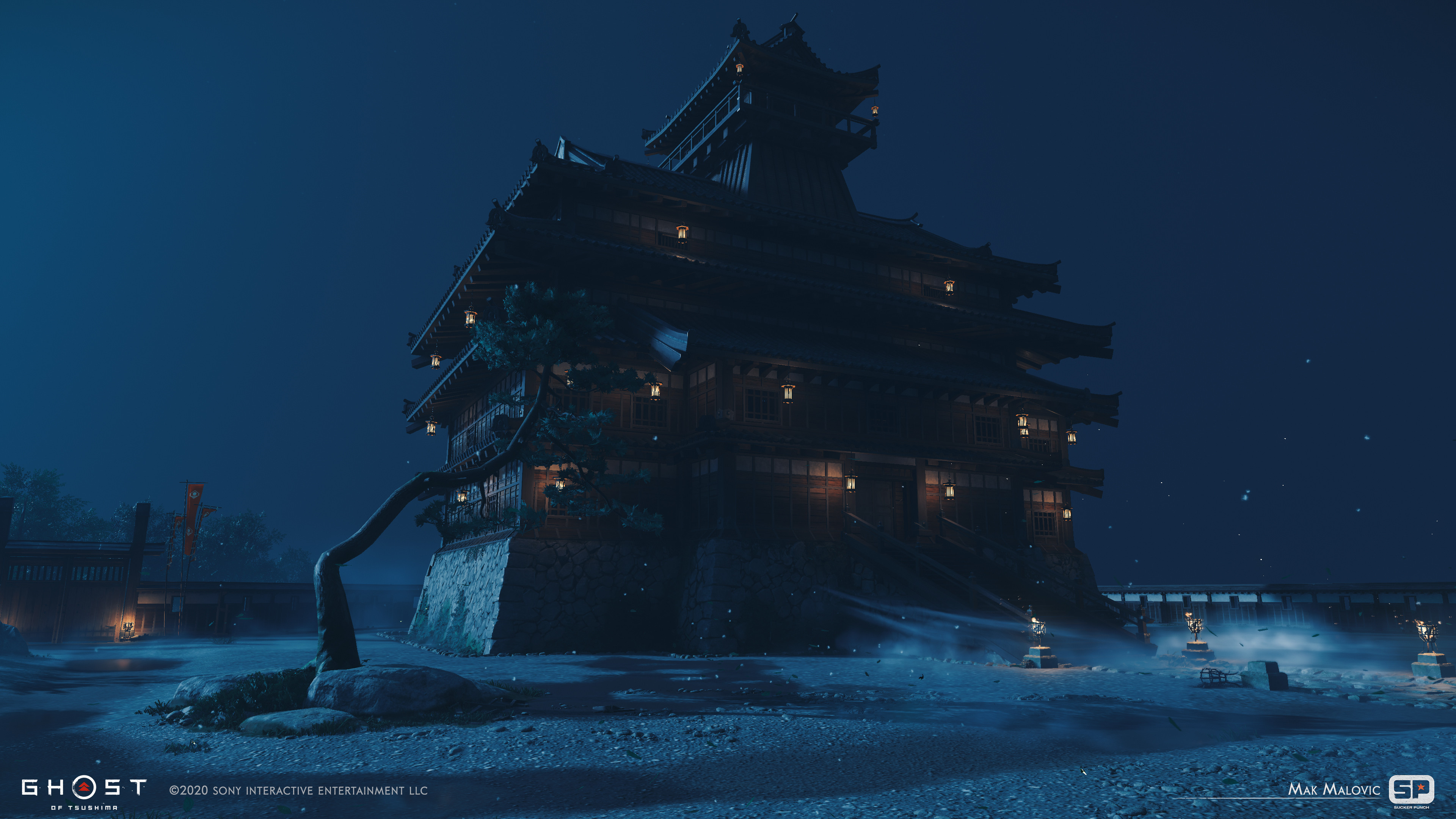 Mak Malovic - Ghost of Tsushima - Castle Kaneda