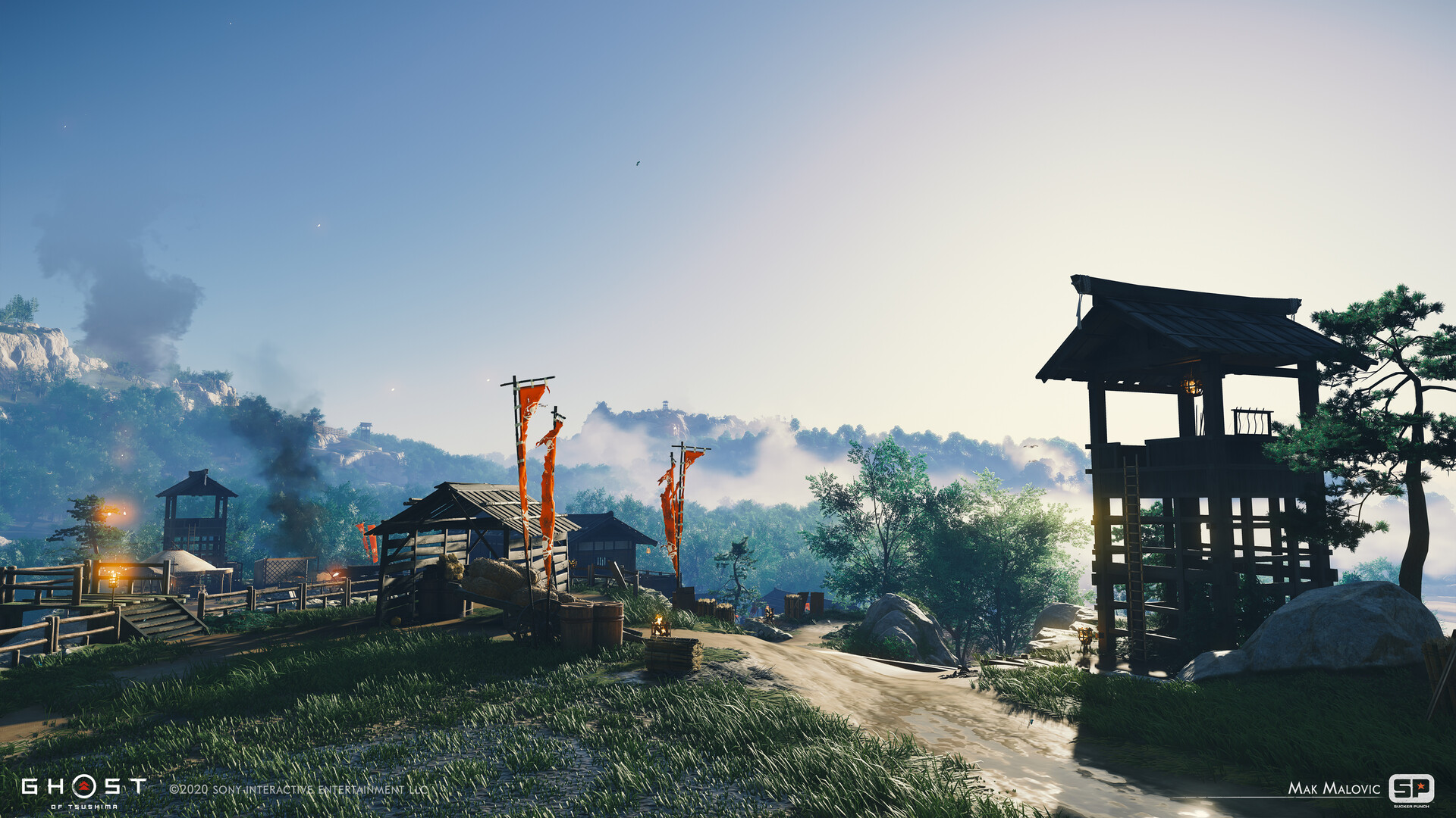 Mak Malovic - Ghost of Tsushima - Castle Kaneda