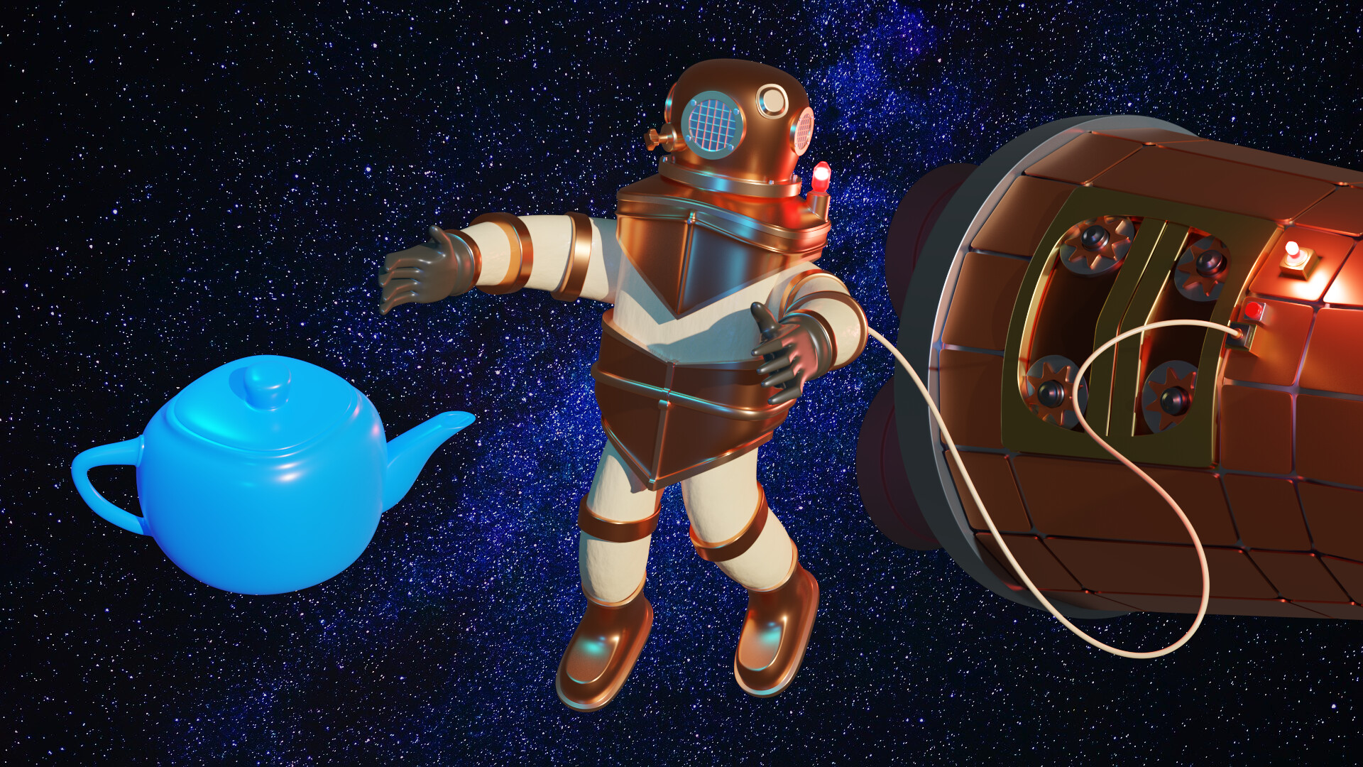 ArtStation - The Finding of Russell's Teapot