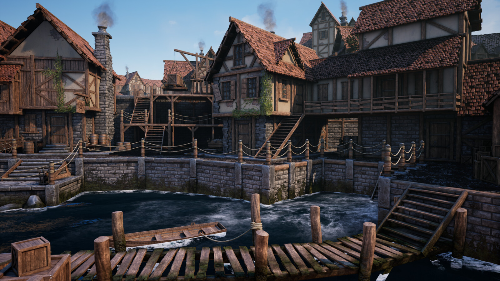 Elliott Martineau - Medieval Docks