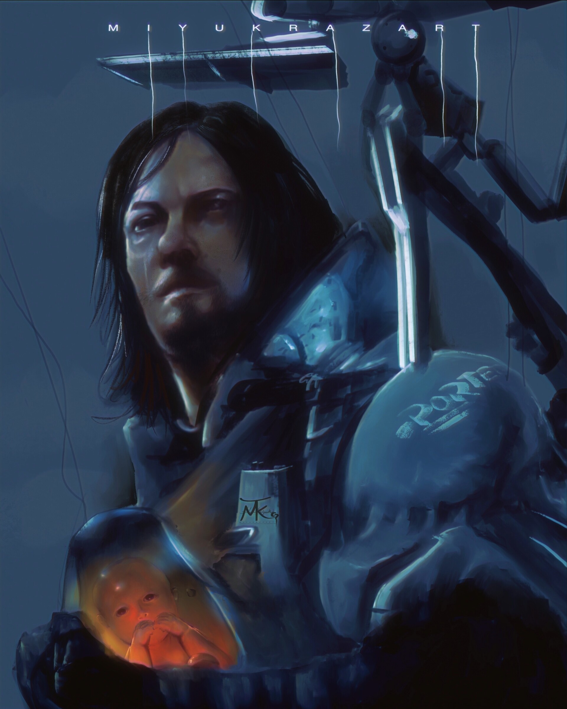 ArtStation - Death stranding fanart