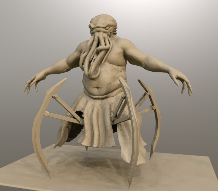 ArtStation - Mecha Cthulhu