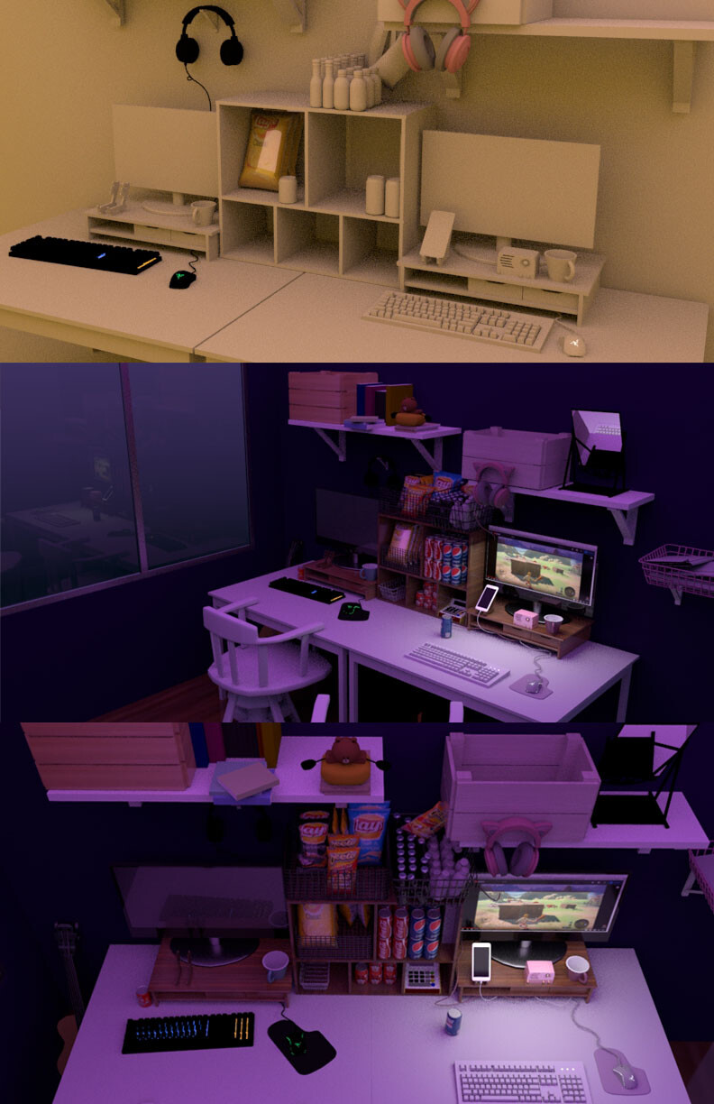 ArtStation - Working Room