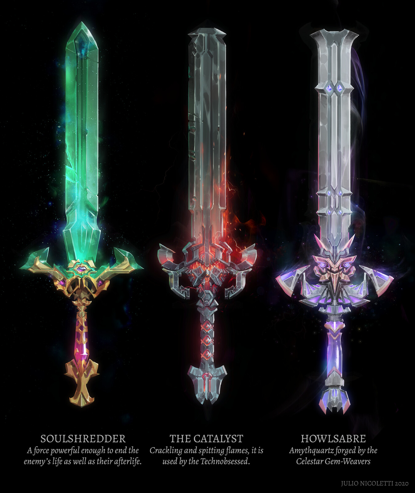 Julio Nicoletti - Power Swords 2 - Glowing Handles
