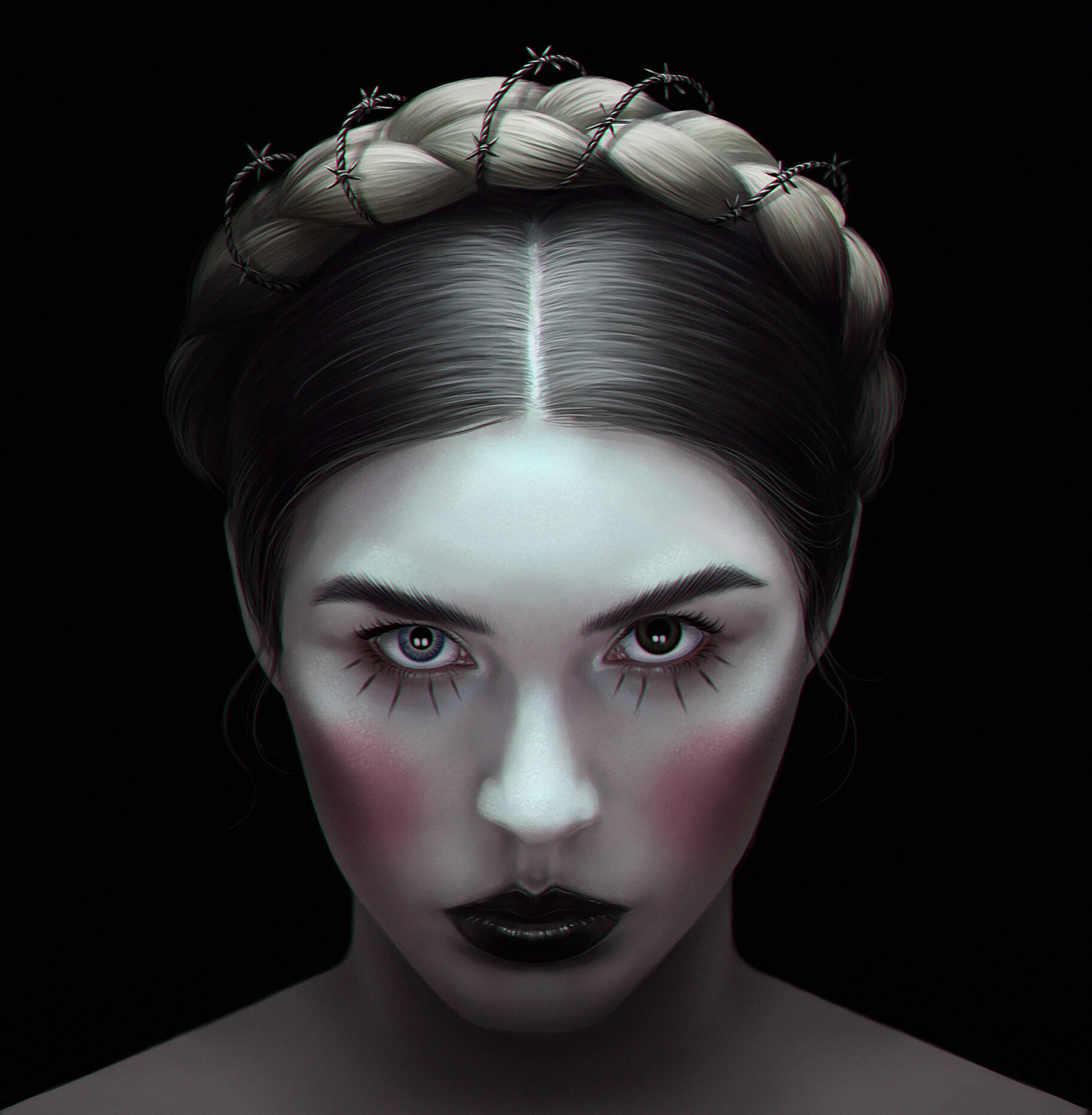 ArtStation - Creepy Russian doll