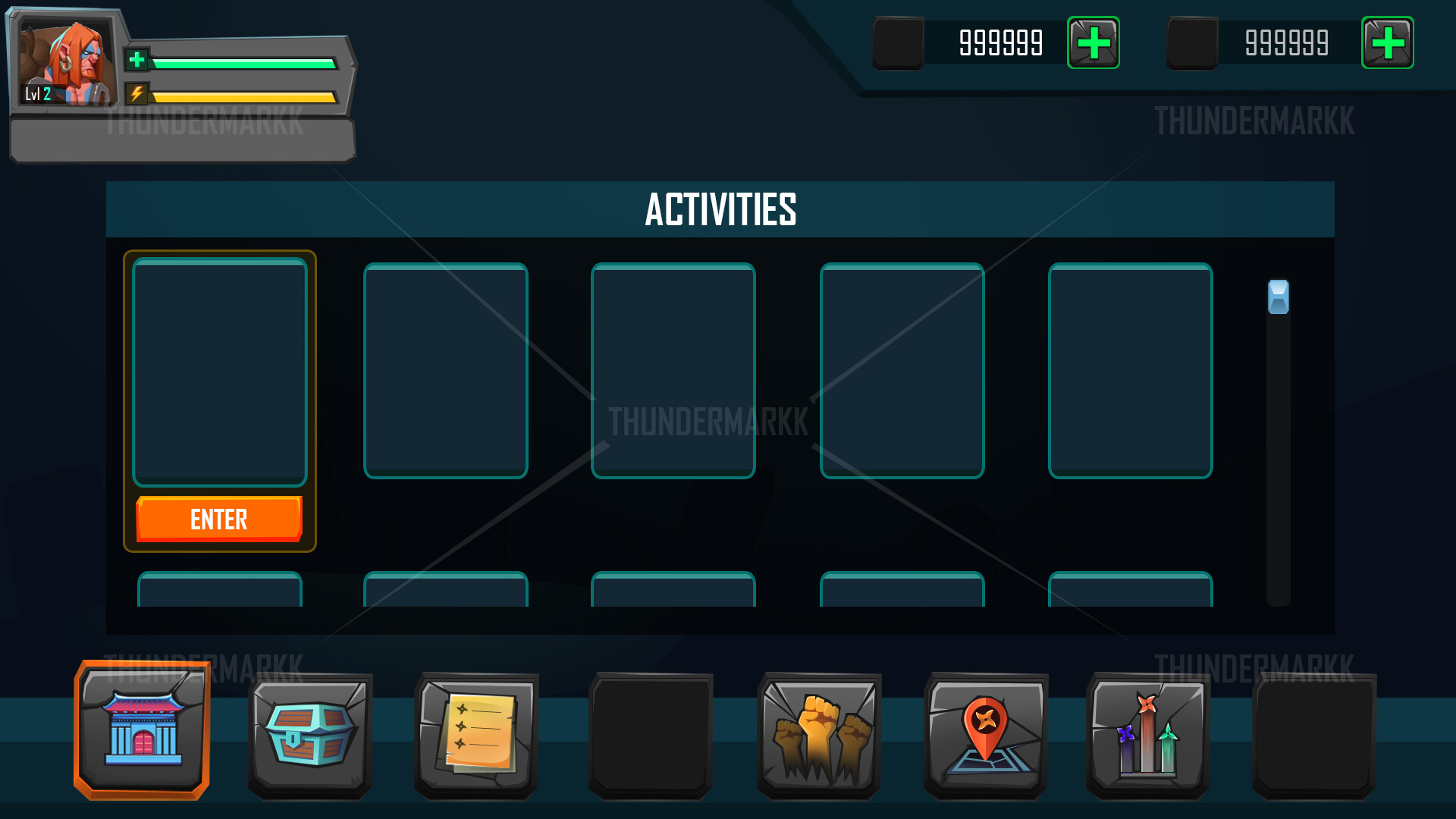 Sourabh Singh - GAME UI_Ninja Theme