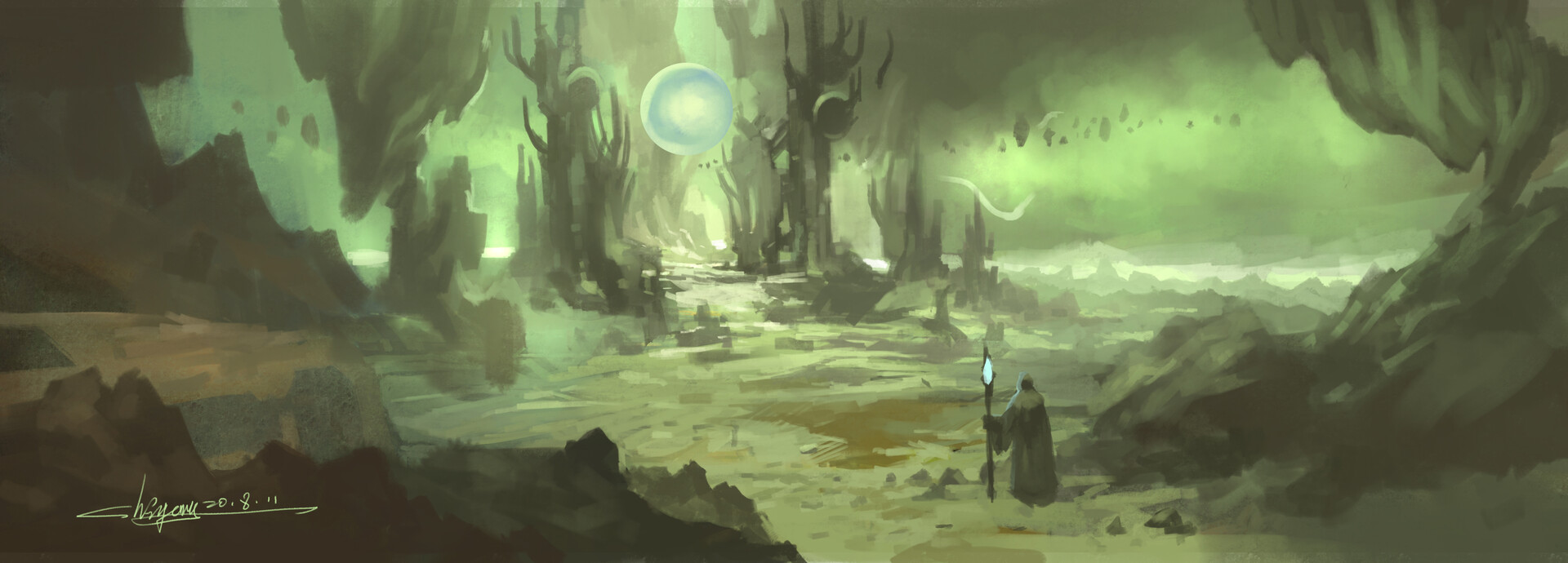 ArtStation - The magic island