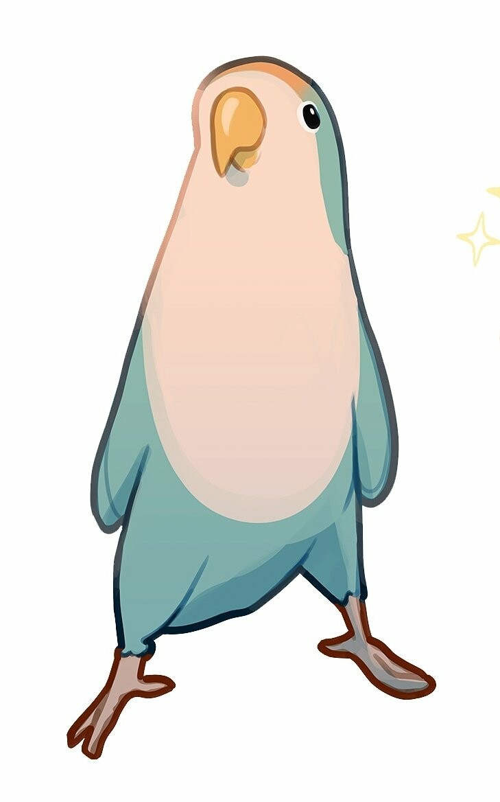 chibi lovebird