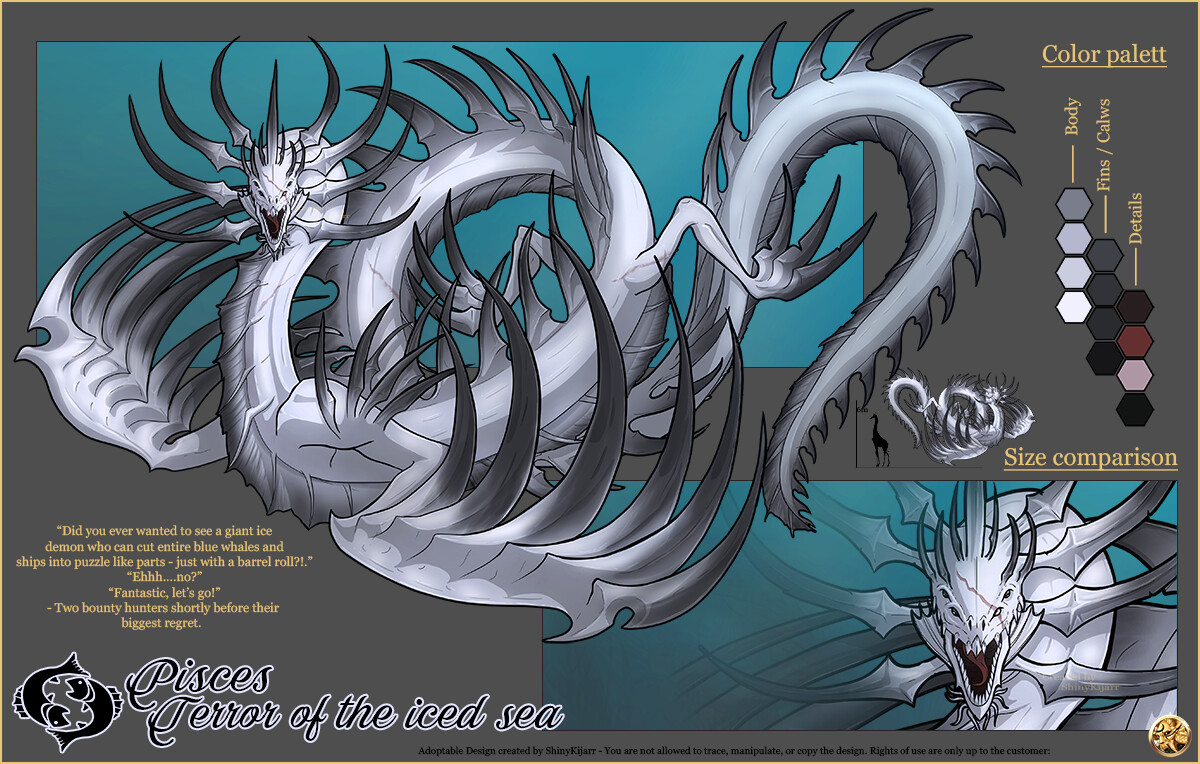 ArtStation - Pisces - the terror of the iced sea