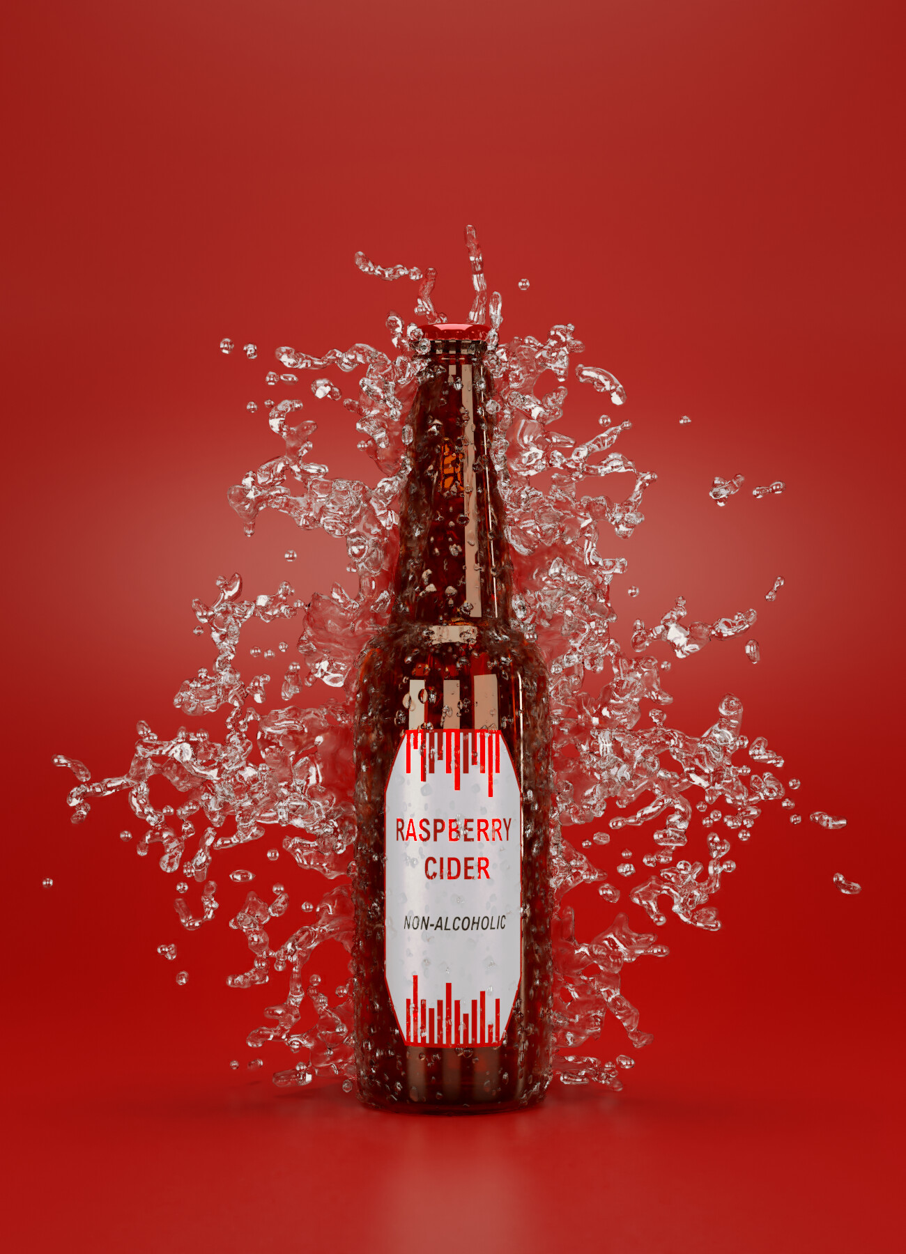 ArtStation - Concept Fruit Cider Advert