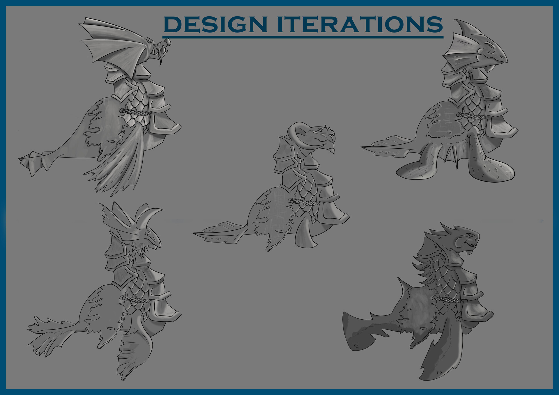 ArtStation - water creature concept fan art WOW