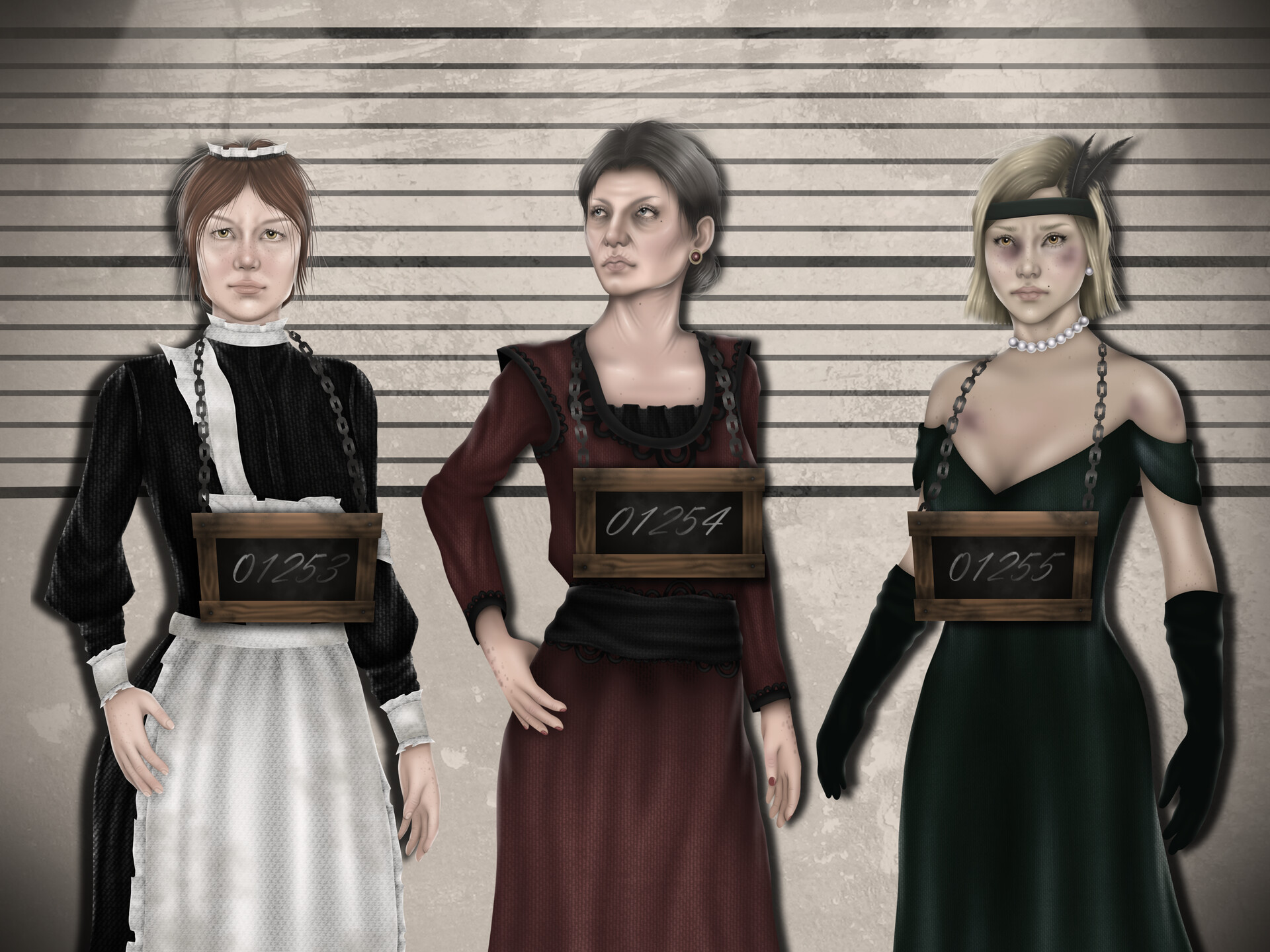 ArtStation - 1920s Murder Suspects