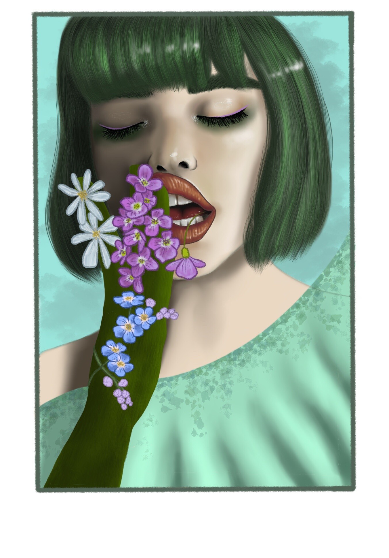 ArtStation - Spring Girl